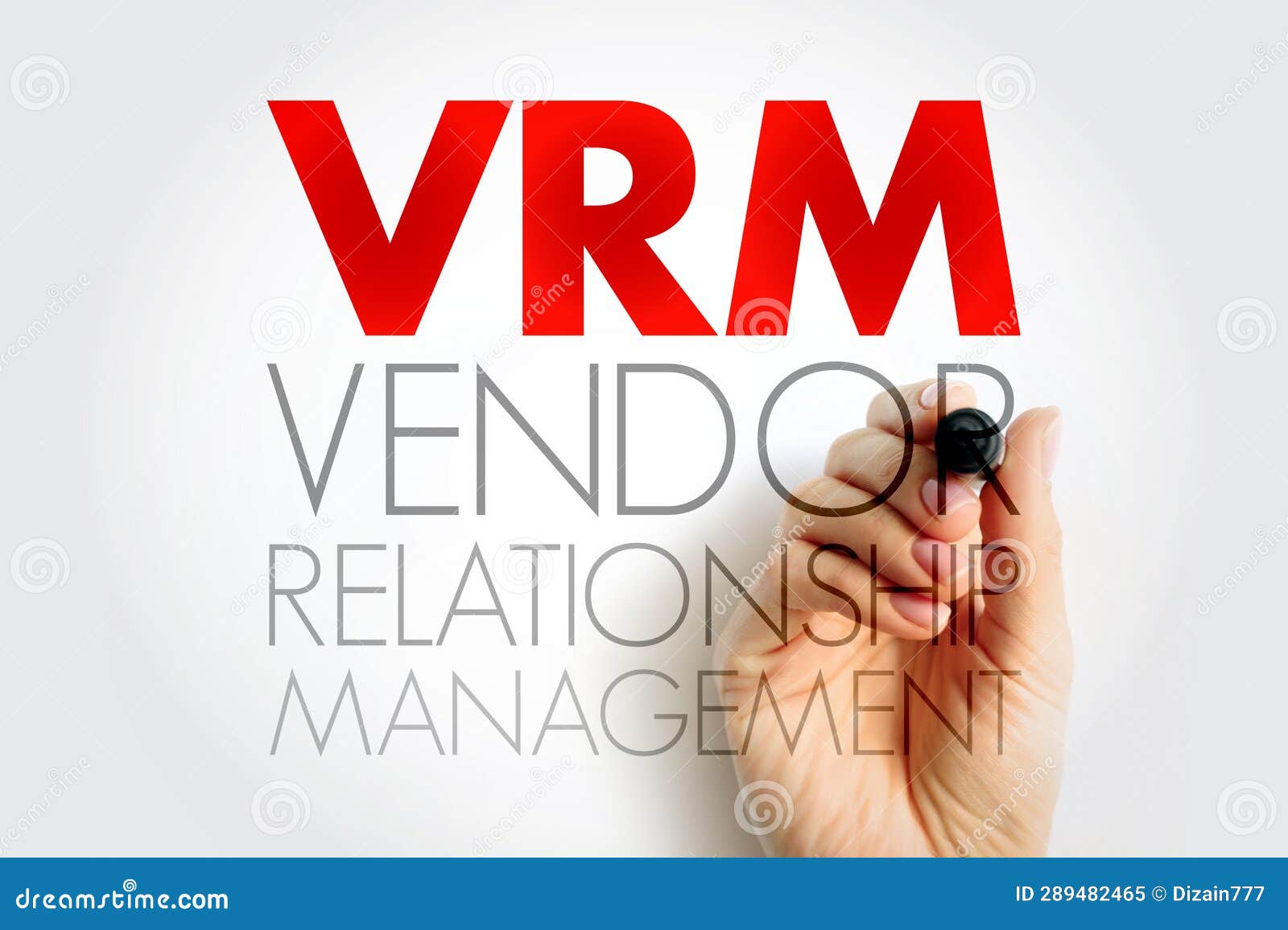 VRM Vendor Relationship Management - Business Activity Made Possible by ...