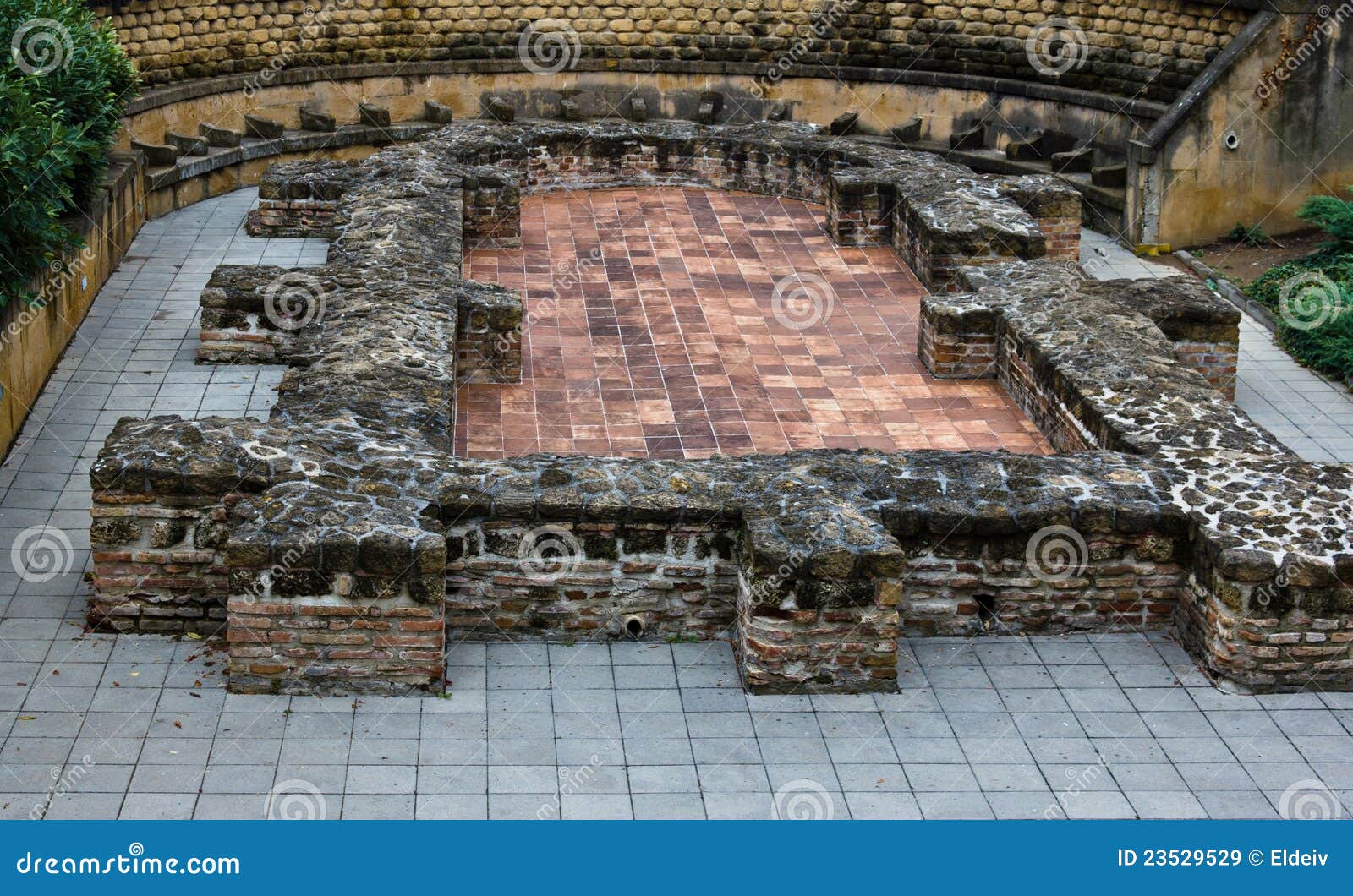 Vroeg Christelijk Necropool Van Pecs Stock Afbeelding - Image of wereld ...