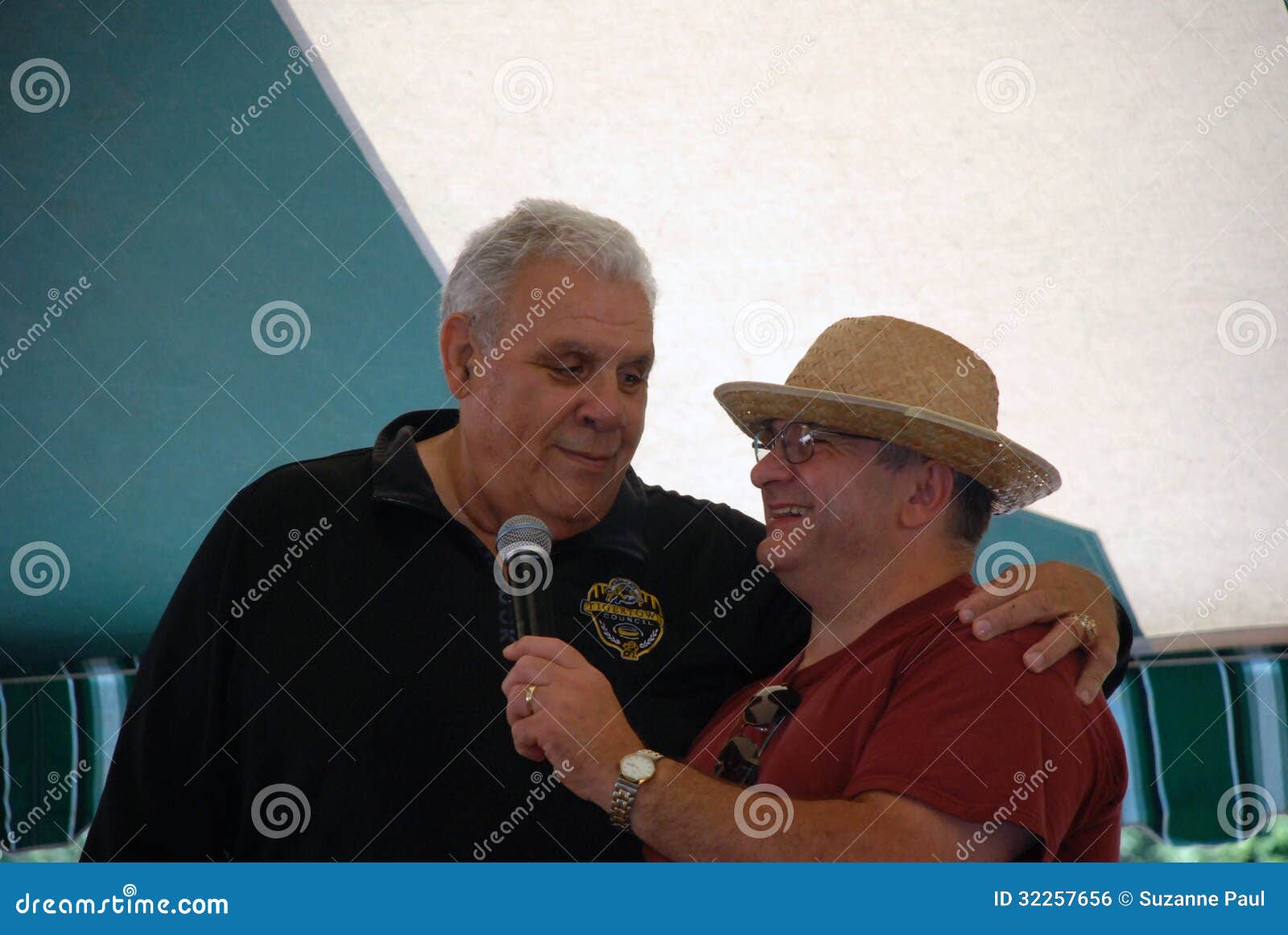 Vroegere CFL Hamilton TiCat En Proworstelaar Angelo Mosca Redactionele ...