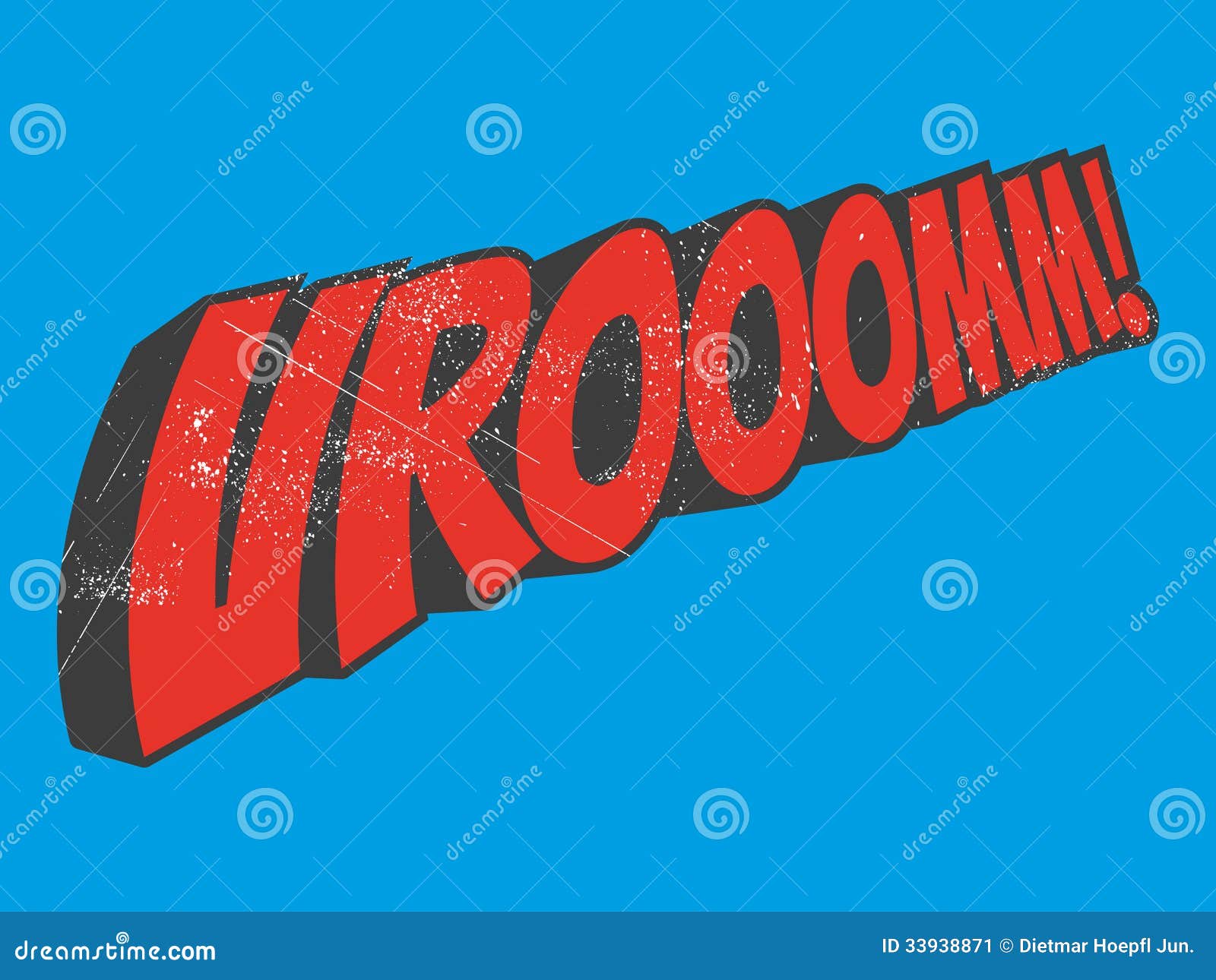 Vroom Bruit De Bande Dessinée Illustration de Vecteur - Illustration du ...