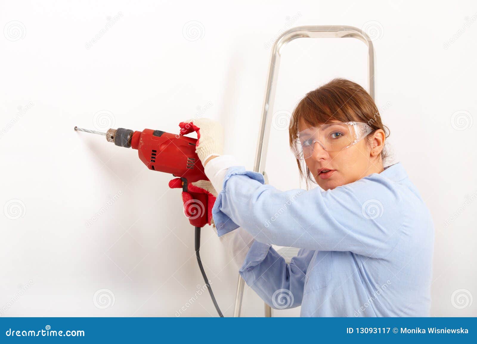 Vrouwelijk boorgat stock afbeelding. Image of horizontaal - 13093117