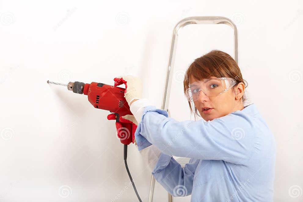 Vrouwelijk boorgat stock afbeelding. Image of horizontaal - 13093117