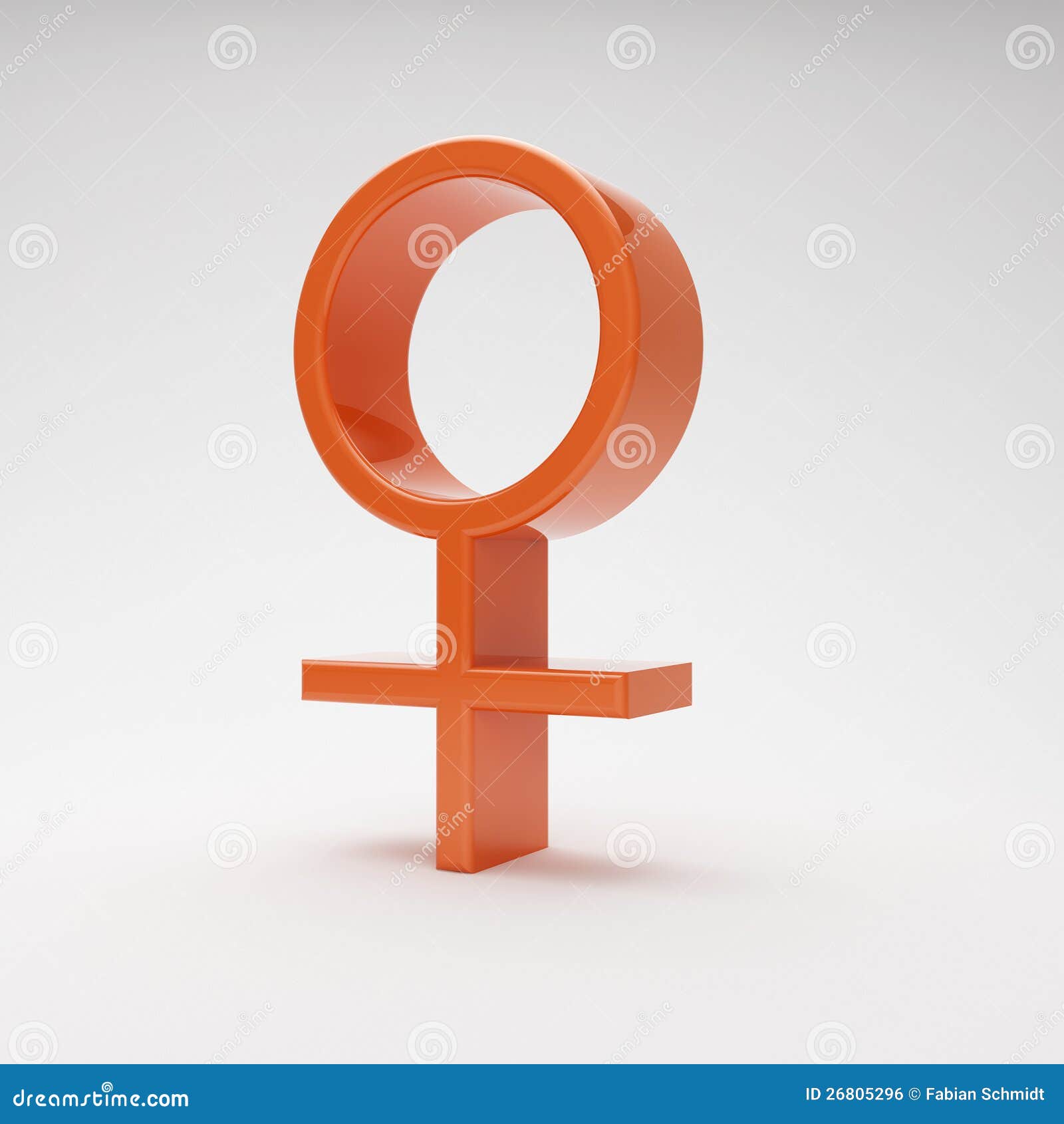 Vrouwelijk symbool stock illustratie. Illustration of meisje - 26805296