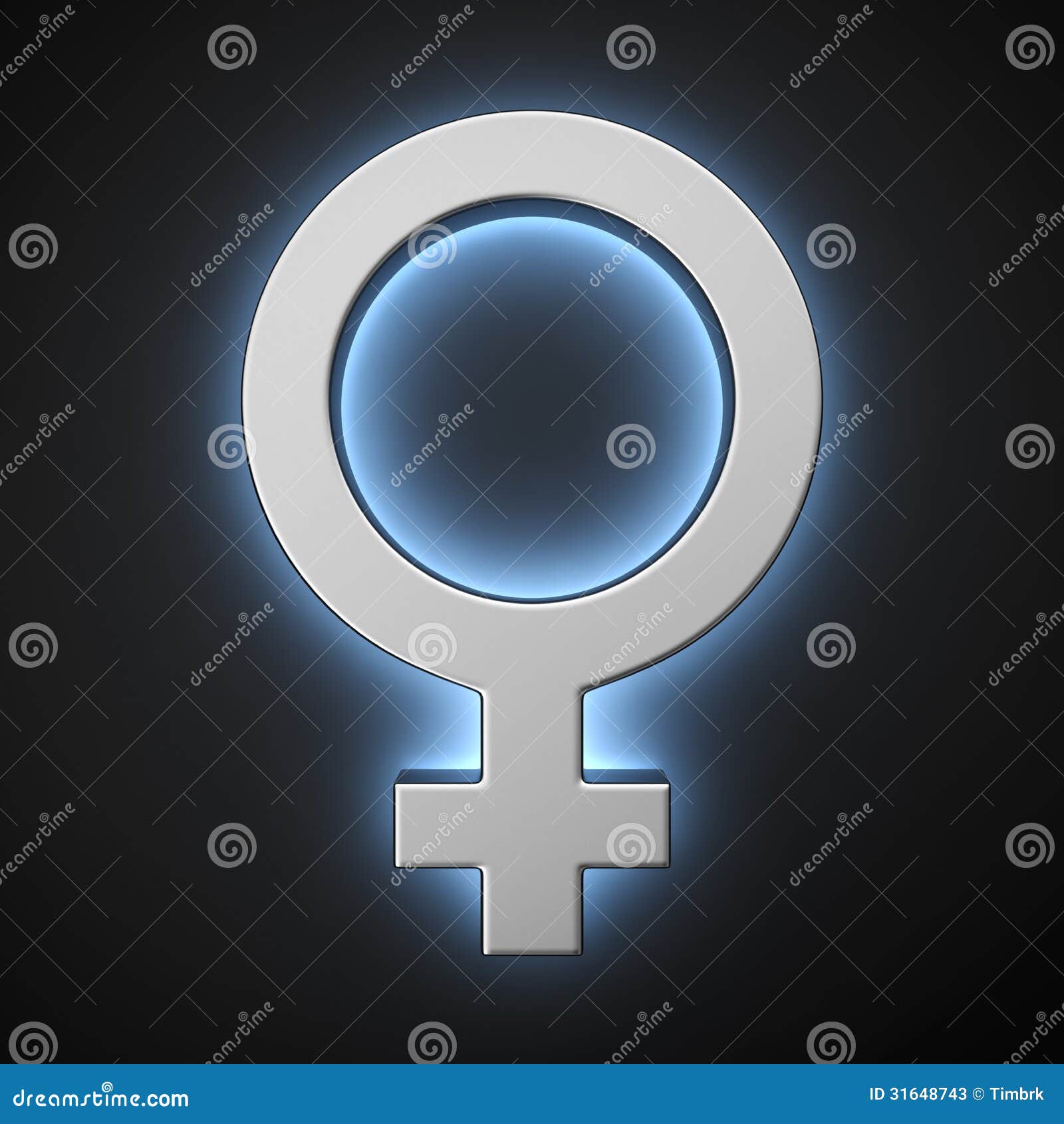 Vrouwelijk symbool stock illustratie. Illustration of geslacht - 31648743