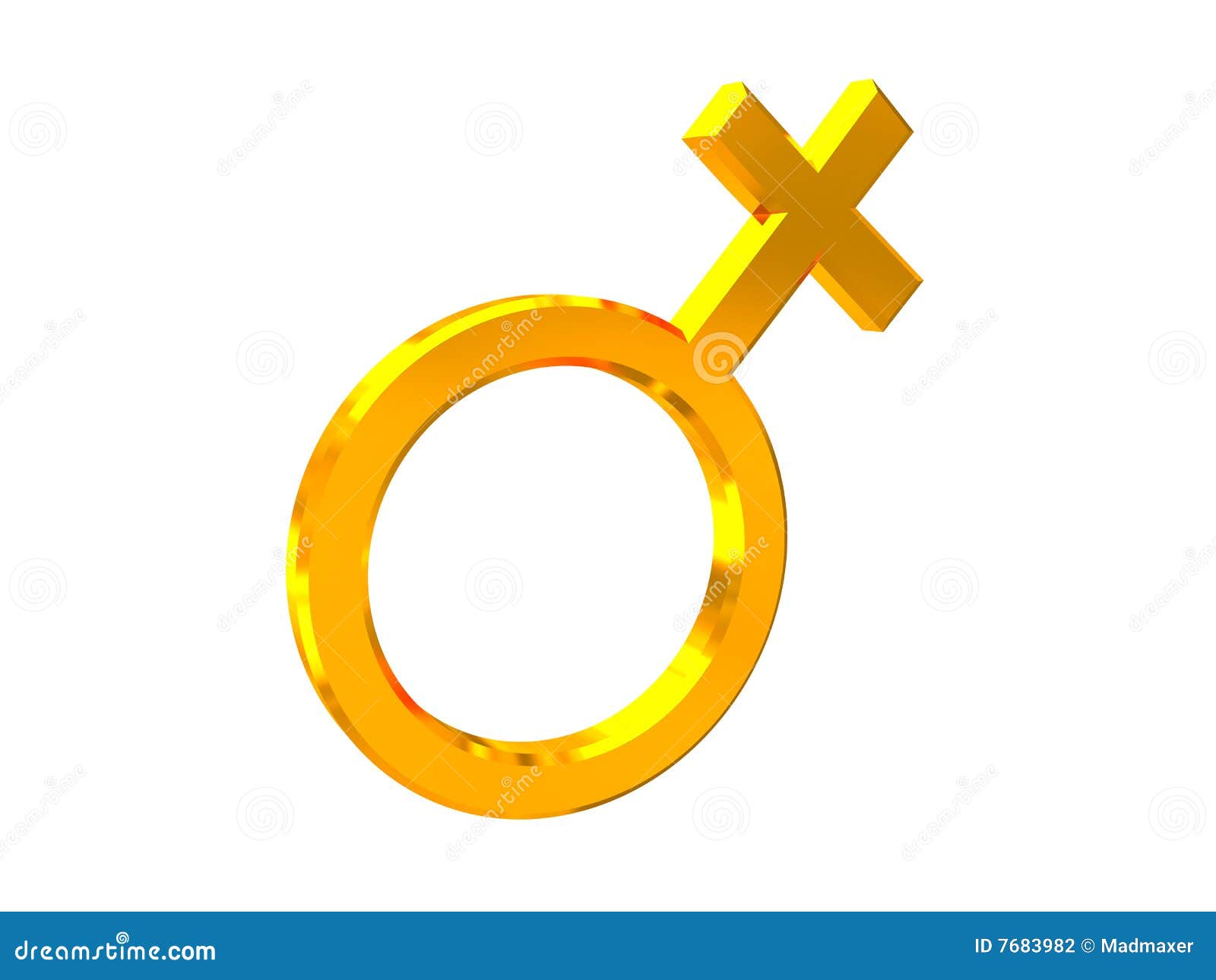 Vrouwelijk symbool stock illustratie. Illustration of pictogram - 7683982