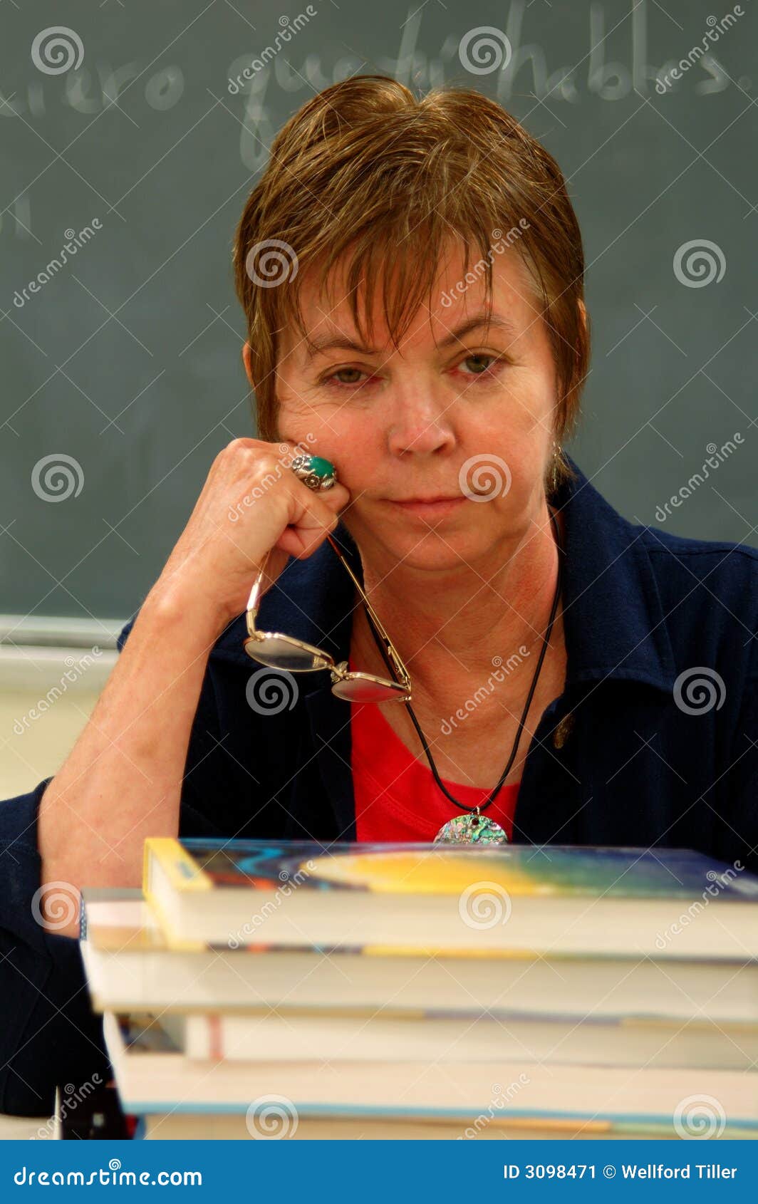 Vrouwelijke Universiteit Professor 2 Stock Afbeelding - Image of studie ...