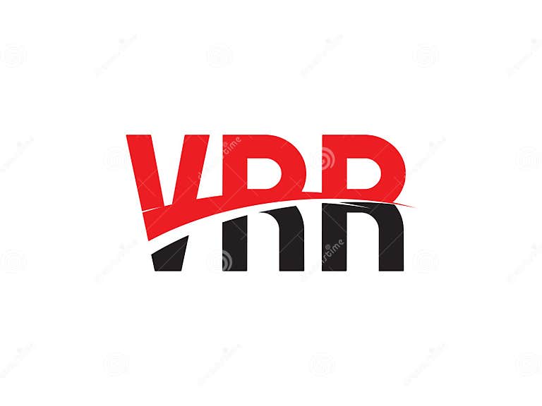 VRR Letter Initial Logo Design Vector Illustration Stock Vector ...