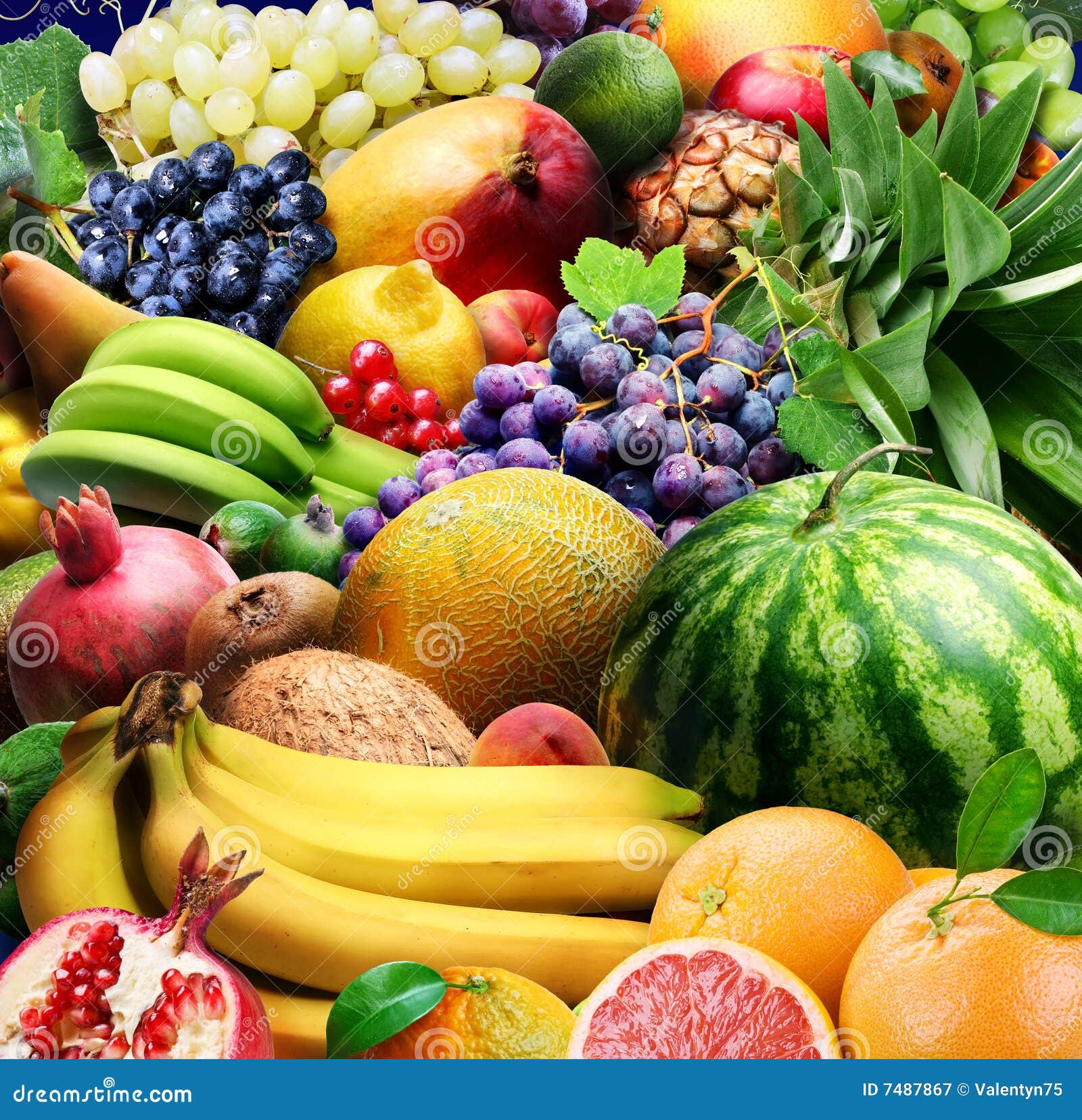 Vruchten stock afbeelding. Image of kruidenierswinkels - 7487867