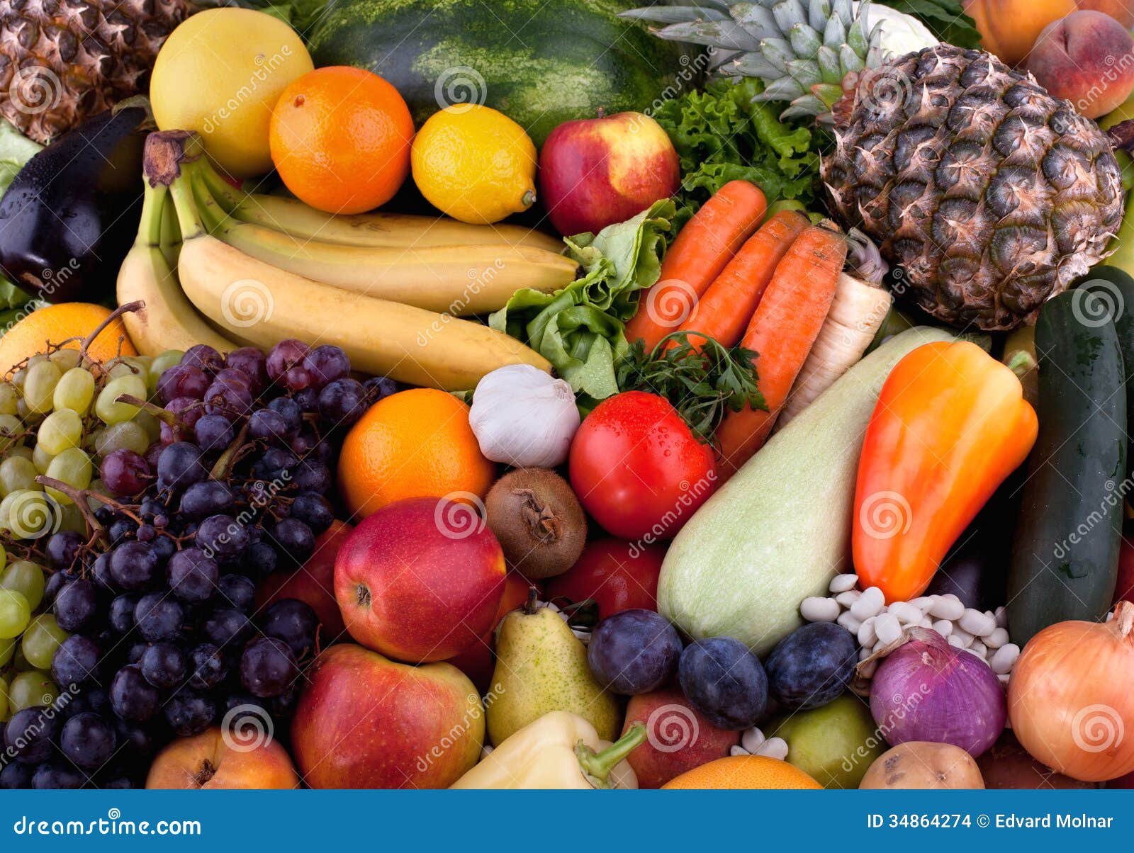 Vruchten en groenten stock foto. Image of abrikoos, appel - 34864274