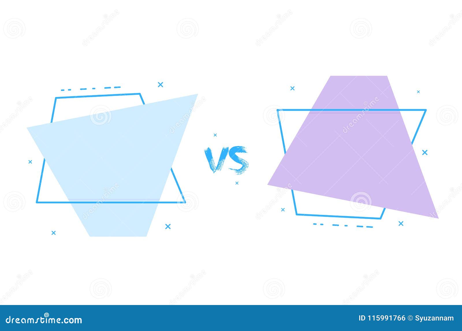 VS Card. Versus Screen. Vector Illustration. Stock Vector ...