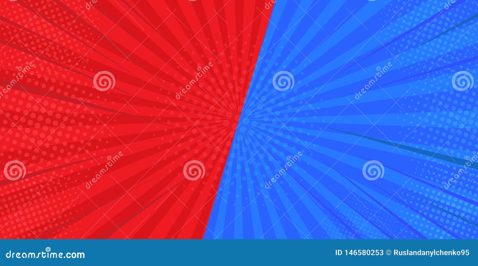 VS Comparison Fighting Backgrounds In The Flat Background Of Comics. In ...