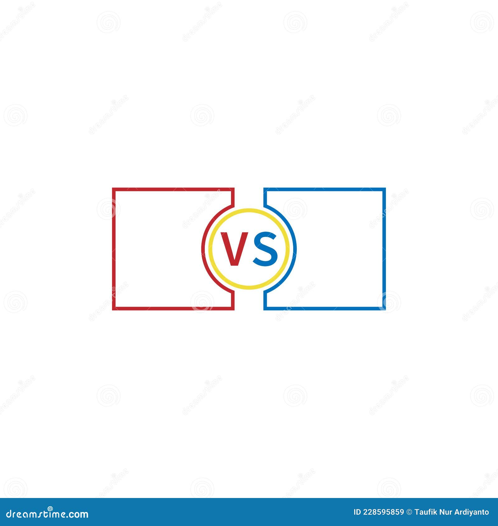 VS Icon Design Template Vector Stock Vector - Illustration of abstract ...