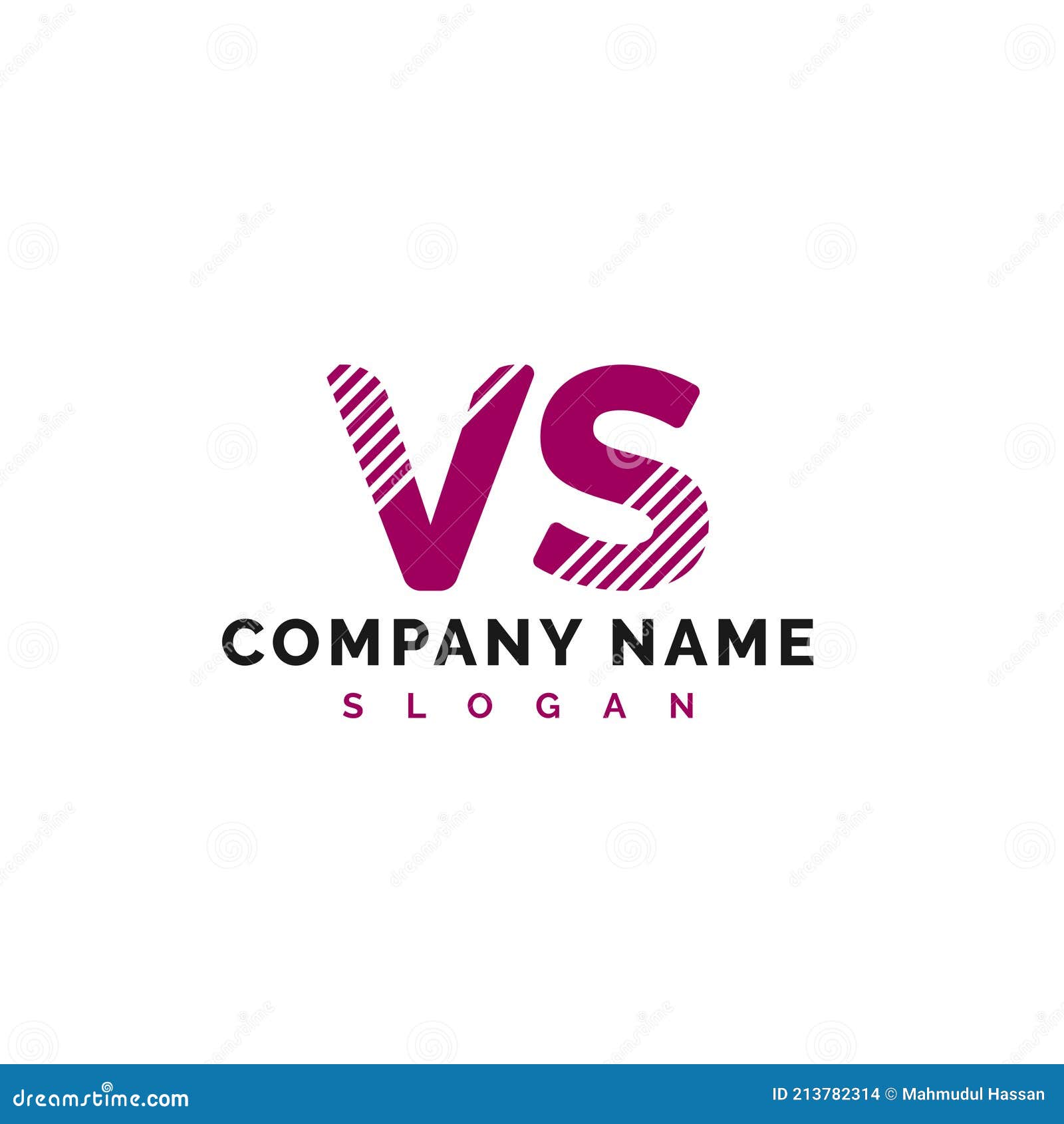 VS Letter Logo Design. VS Letter Logo Vector Illustration - Vector ...