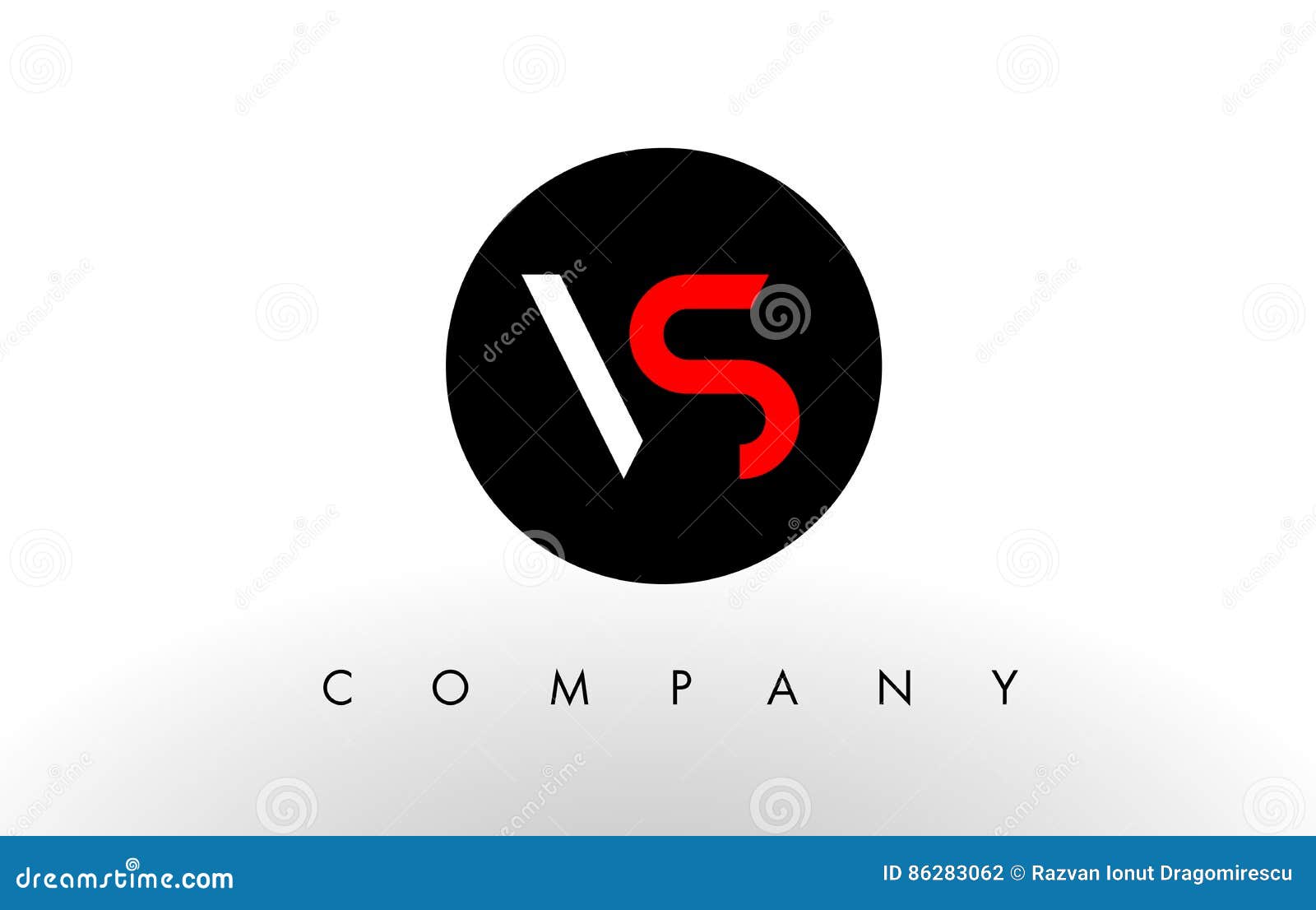 VS Logo. Letter Design Vector. Stock Vector - Illustration of symbol ...