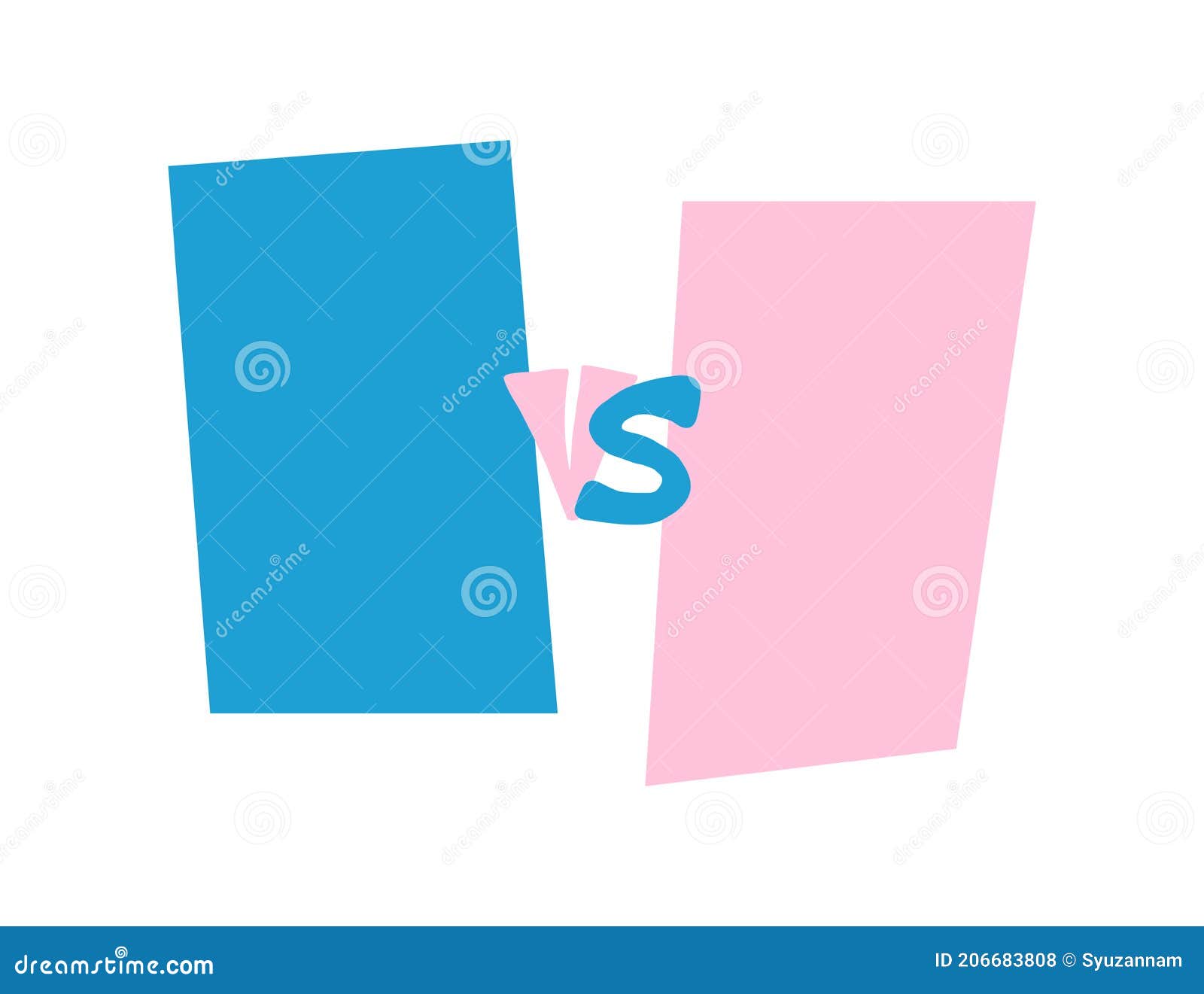 VS Screen. Versus Vector Sign with Copy Space Stock Vector ...