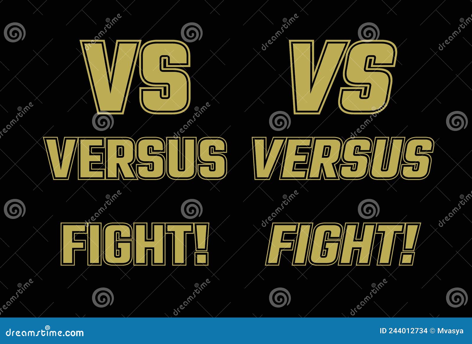 Versus.Fight Background Comic Pop Art Style Design.vs Letters In Speech ...