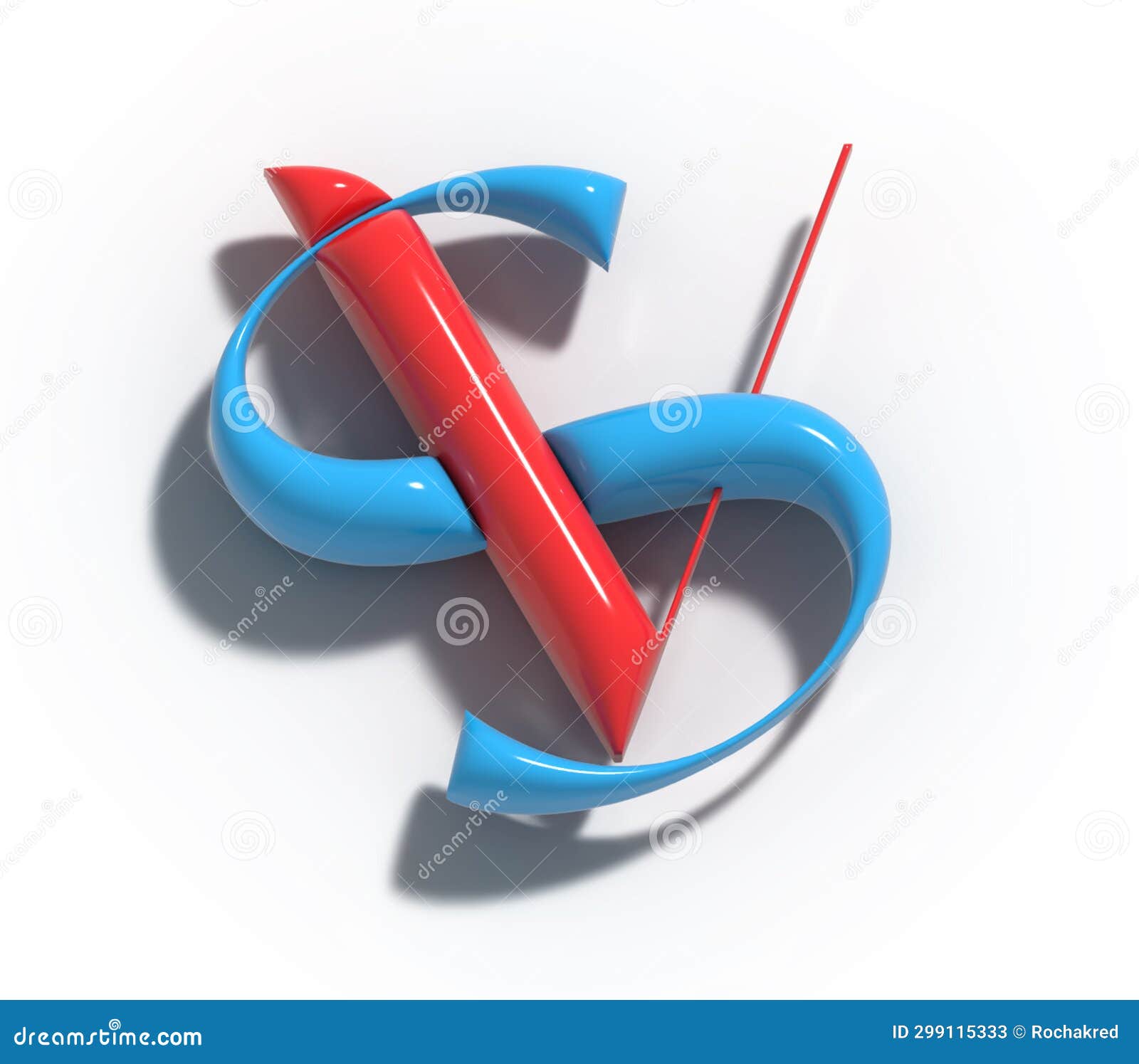 VS Versus Sign 3D Render Company Letter Logo Stock Illustration ...