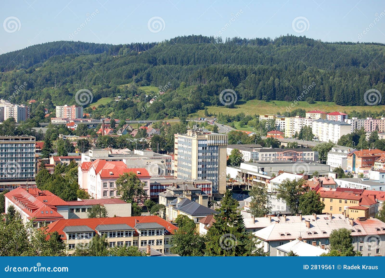 Vsetin City Stock Image - Image: 2819561