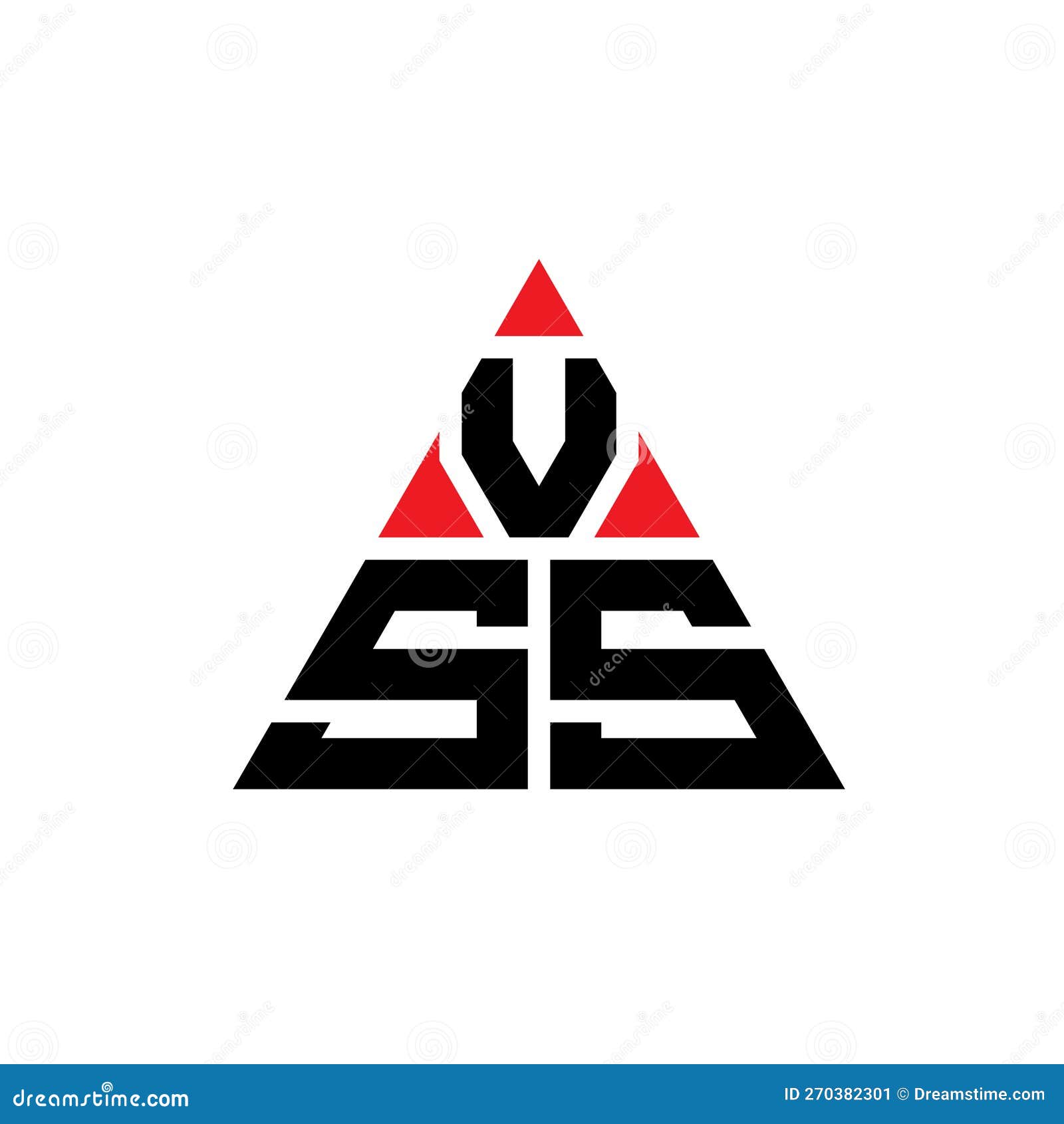 VSS Triangle Letter Logo Design with Triangle Shape. VSS Triangle Logo ...