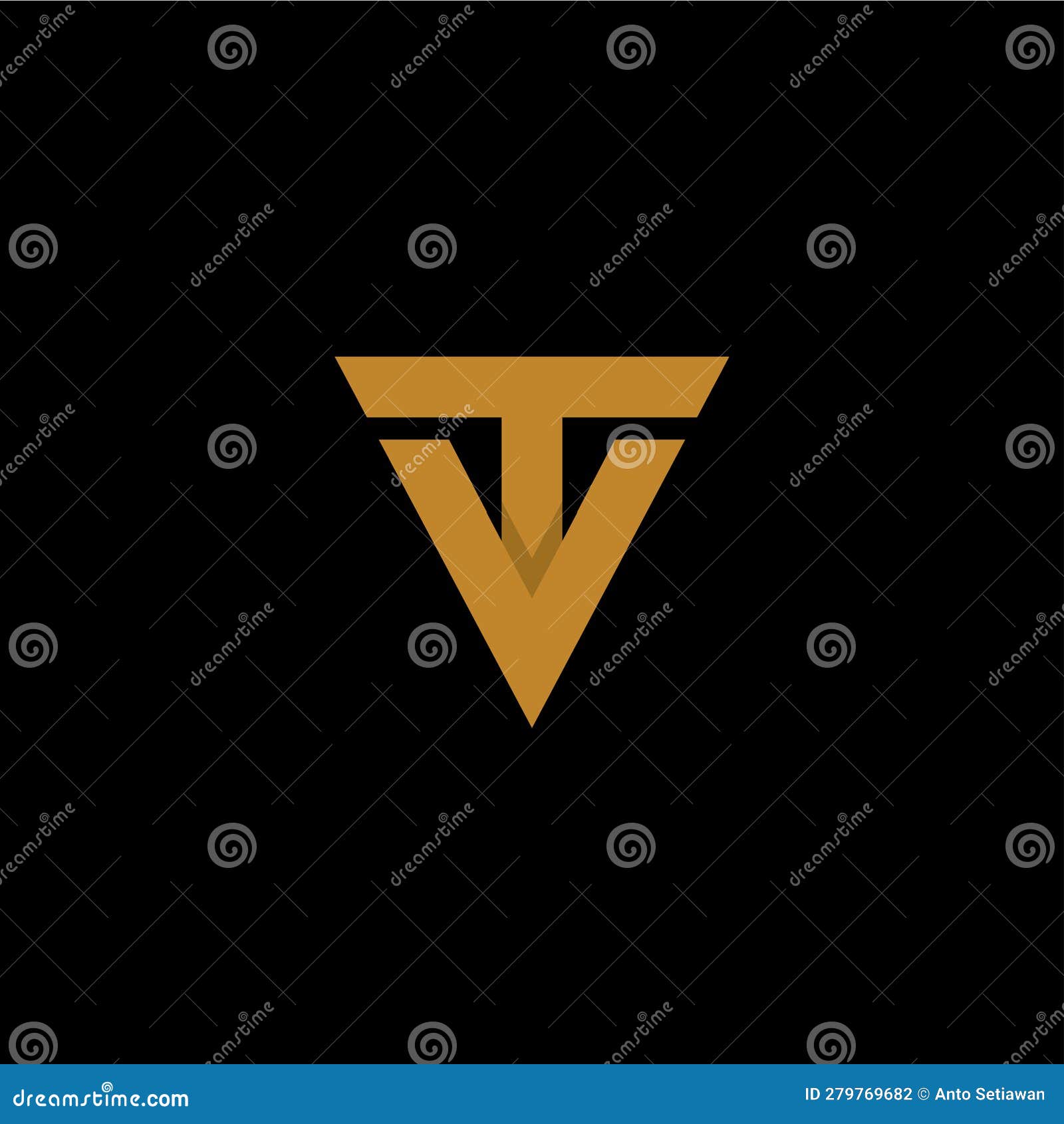 VT Logo Strong and Simple Design. VT Icon Vector Stock Vector ...