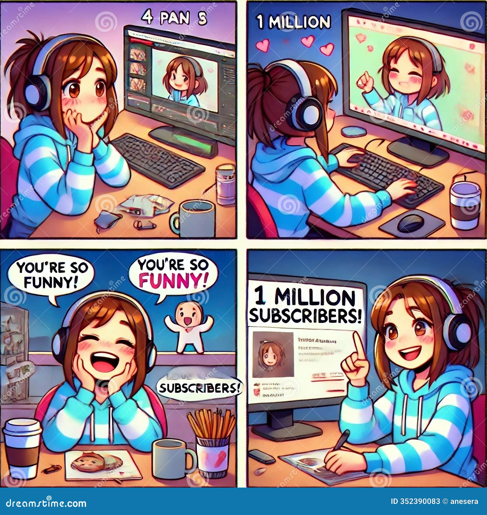 The VTuber& X27;s Journey: from Streaming To 1 Million Subscribers ...