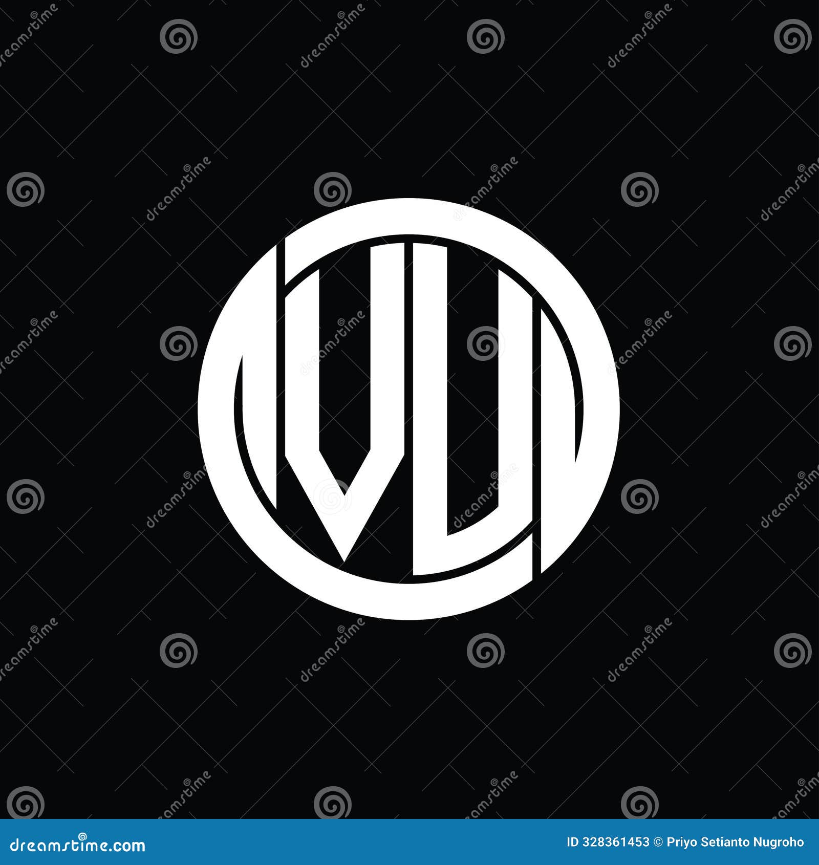VU Logo Monogram Shield Inside Circle Shape Vector Images Design ...
