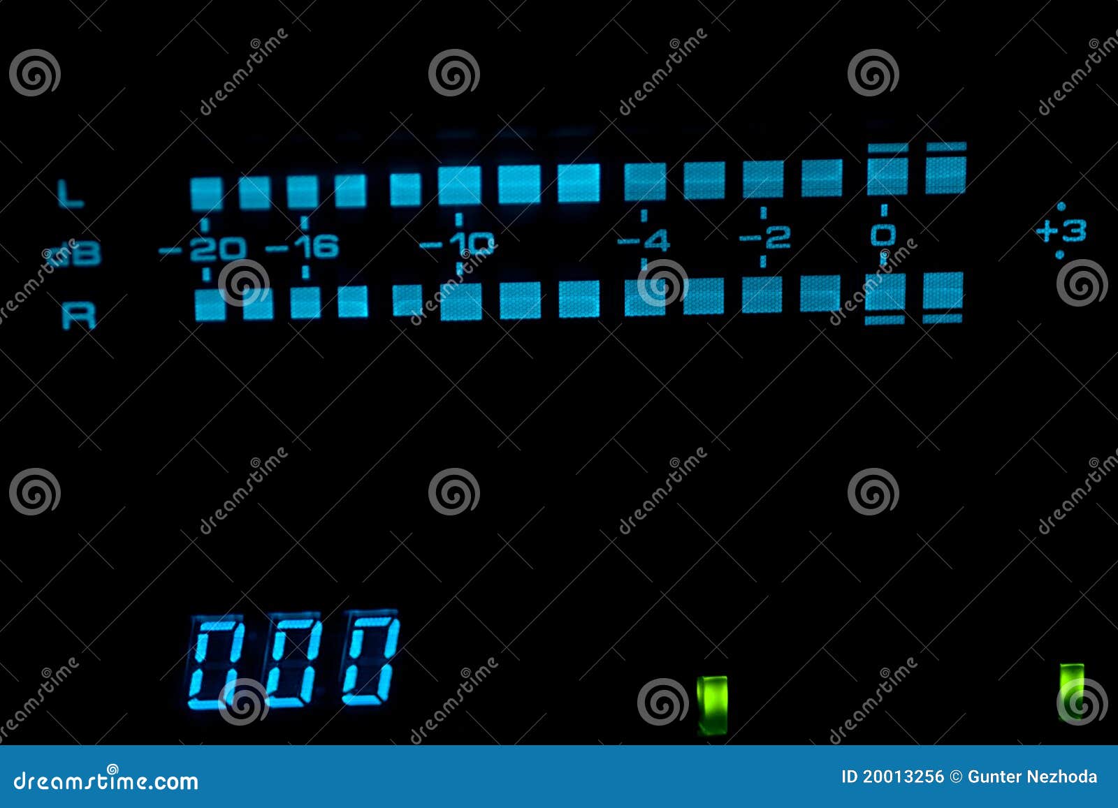 Vu meter stock photo. Image of sound, spectrum, record - 20013256