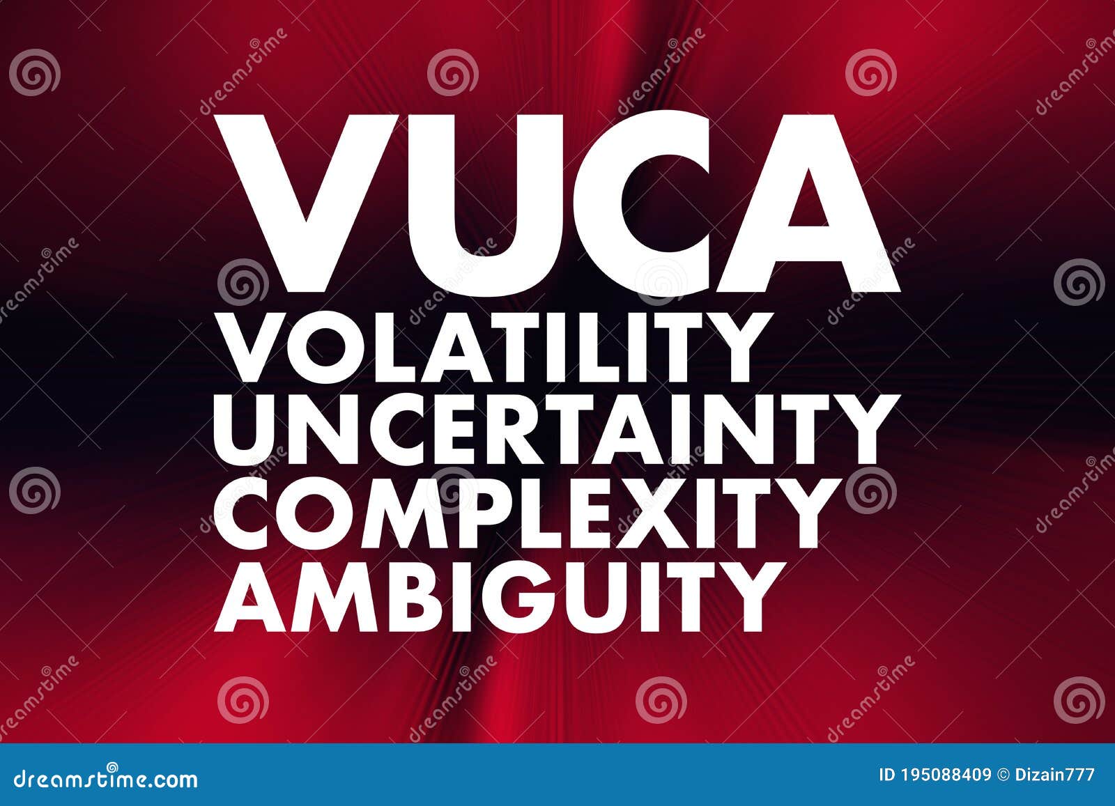VUCA - Volatility, Uncertainty, Complexity, Ambiguity Acronym, Business ...