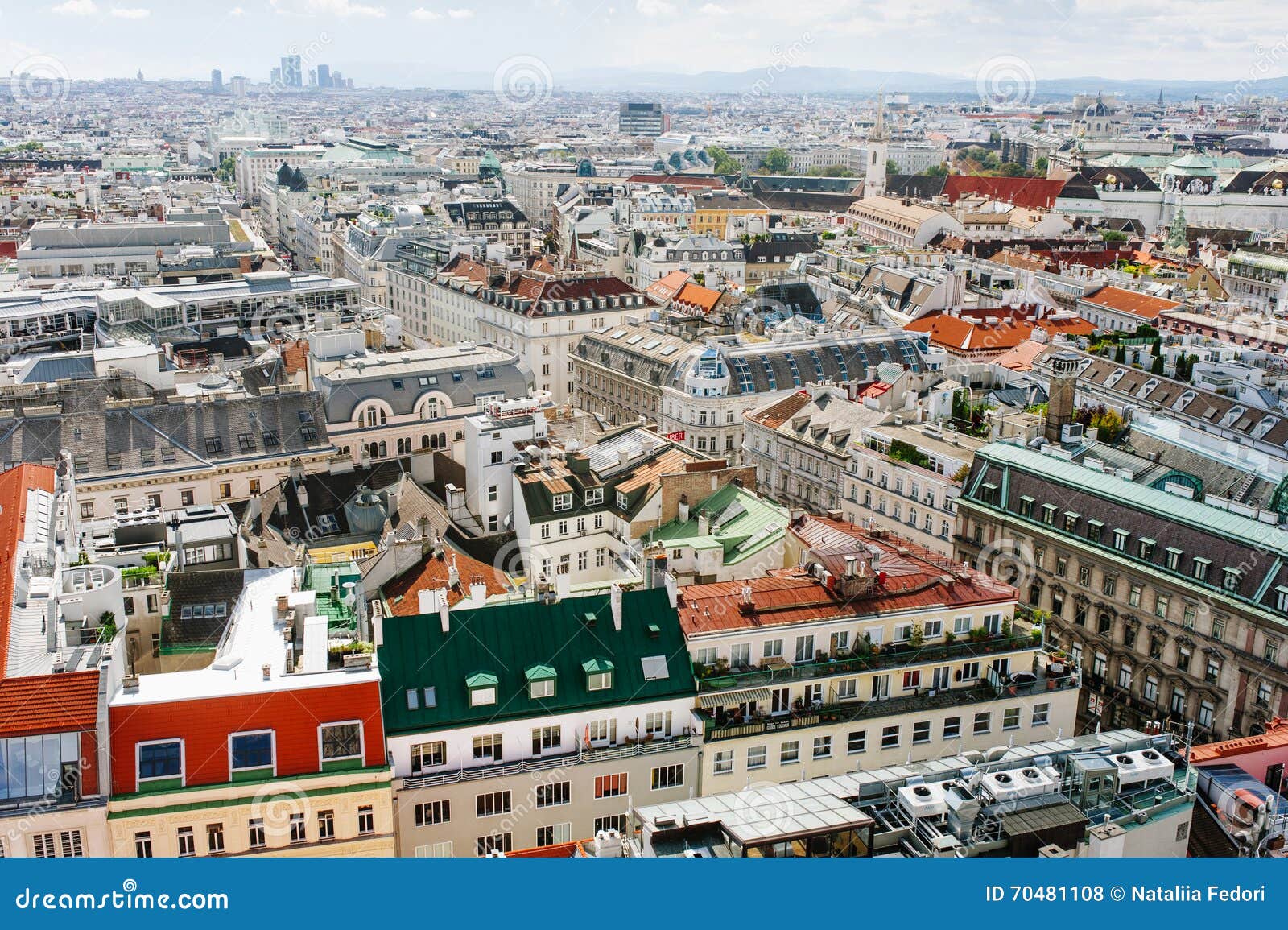 Vue Au Centre De La Ville De Vienne Photo stock éditorial - Image du ...