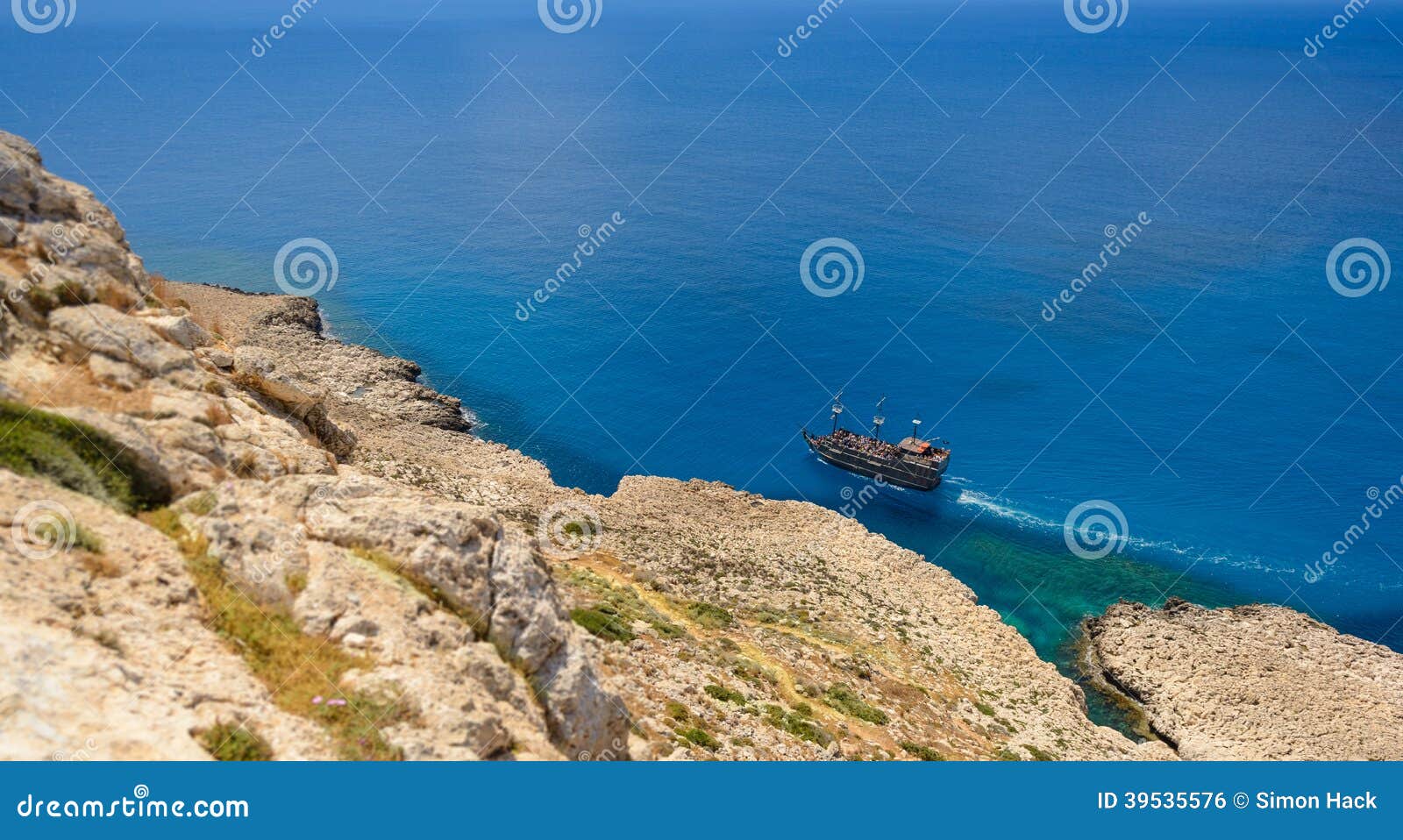 Vue De Littoral De Greco De Cap, Chypre 6 Photo stock - Image du europe ...