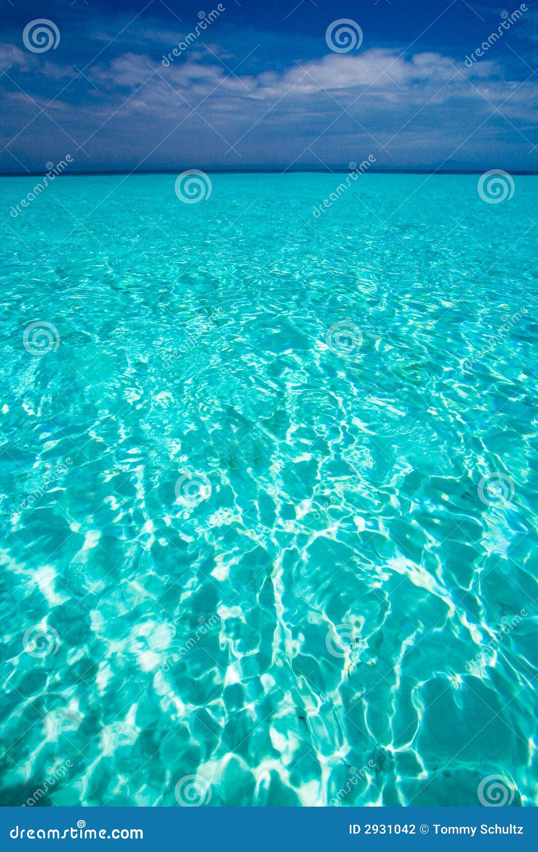 Vue De Mer Des Caraïbes Dans Le Paradis Photo stock - Image du ciel ...