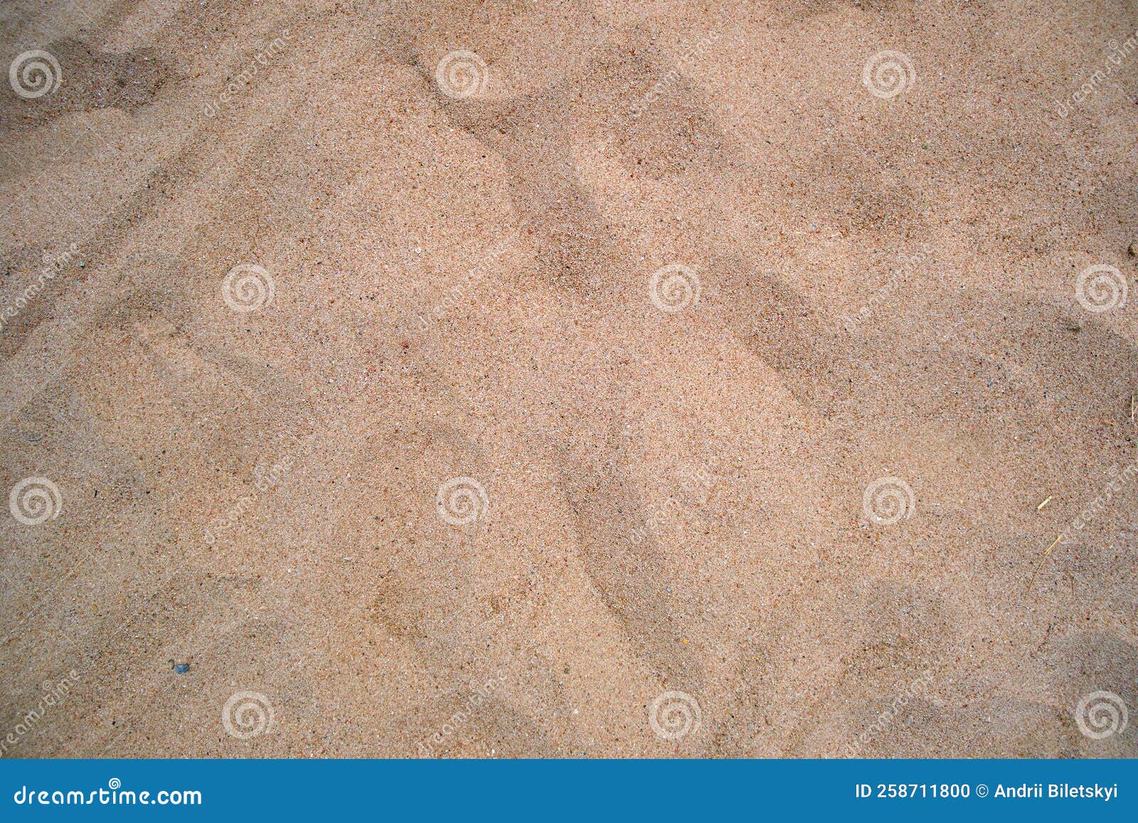 Vue Plate Sur La Plage De Sable Jaune Propre. Texture Sablonneuse Photo ...