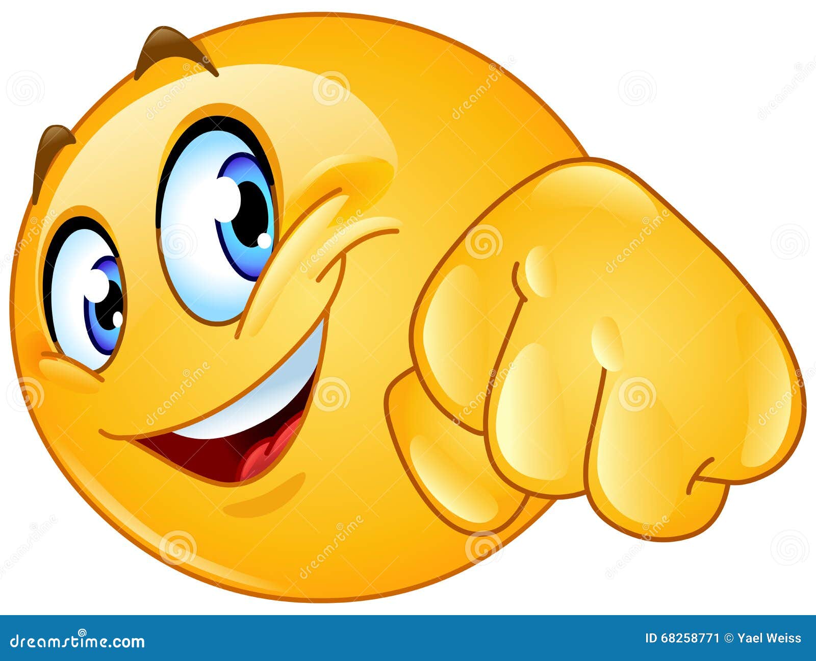 Vuistbuil emoticon vector illustratie. Illustration of pictogram - 68258771