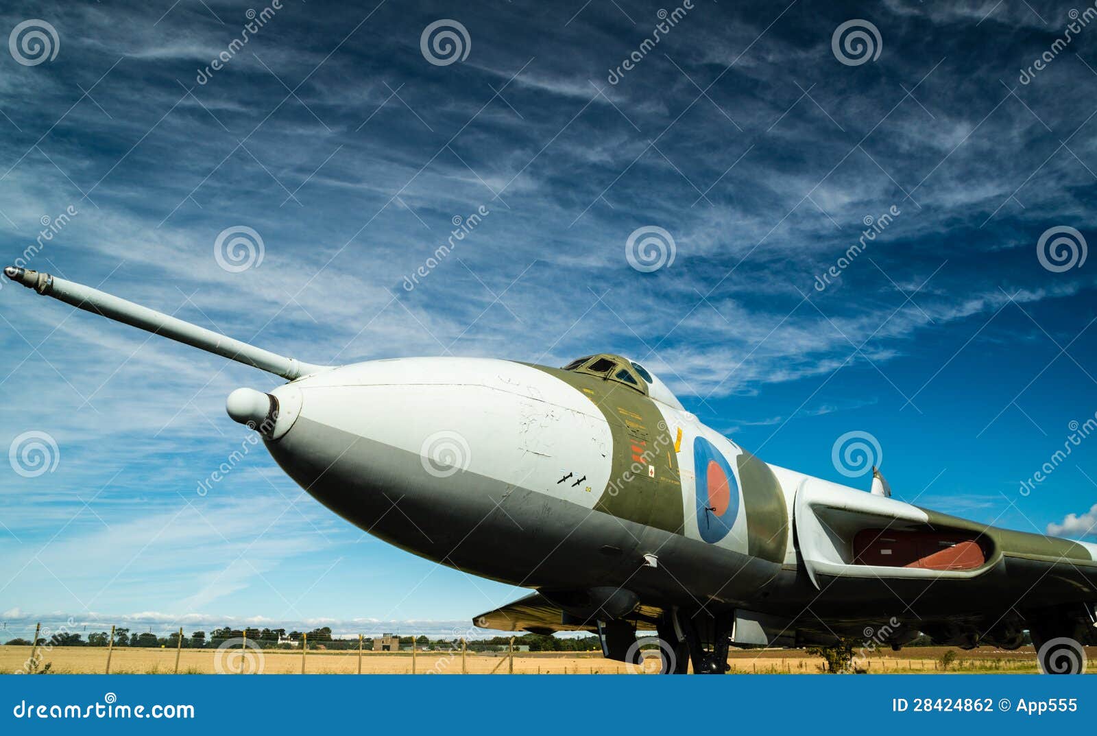 Vulcan Bomber stock photo. Image of vulcan, falklands - 28424862