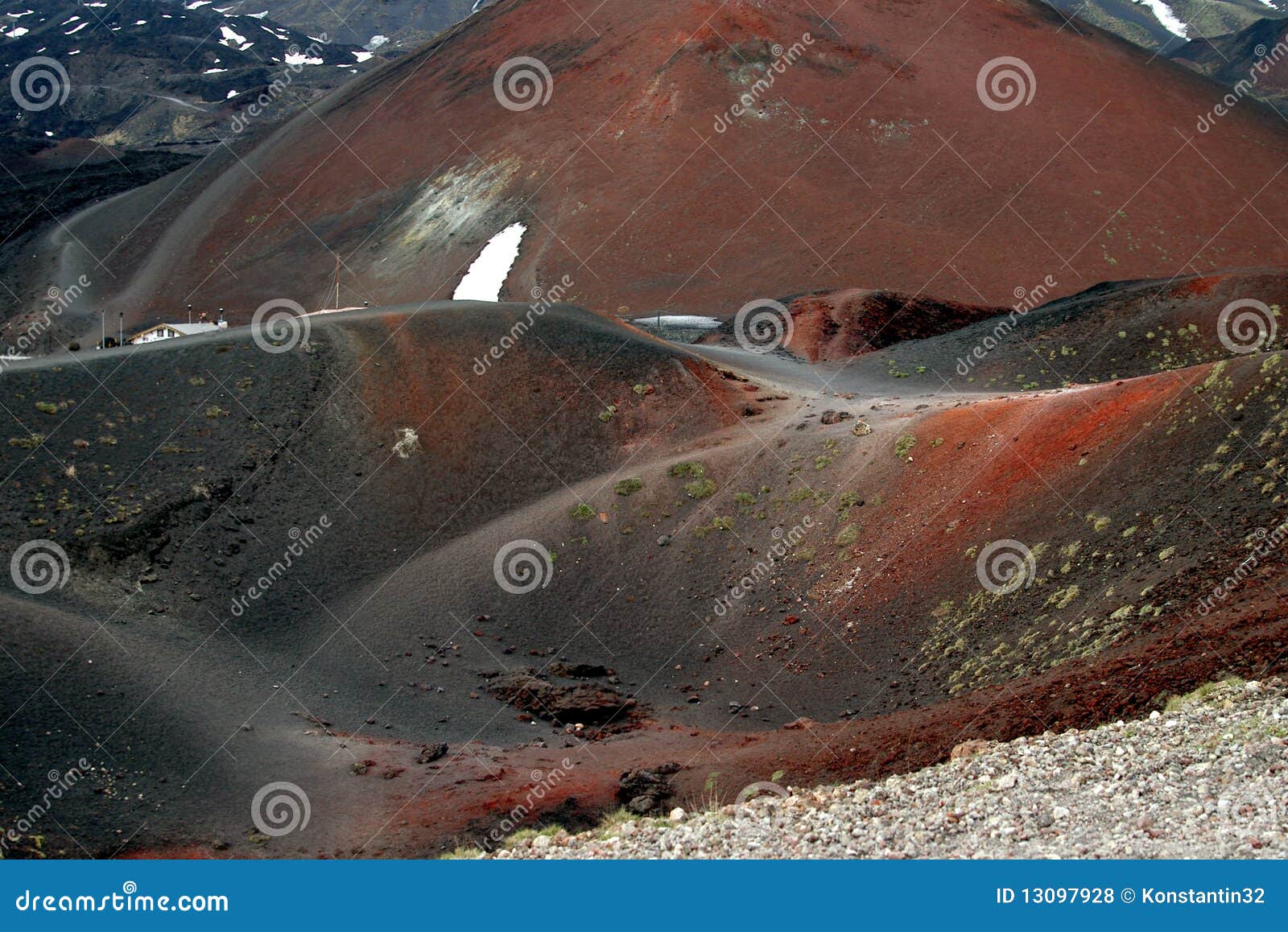 Vulcan Etna in Sicily, Italy Stock Photo - Image of eruption, magmatic ...