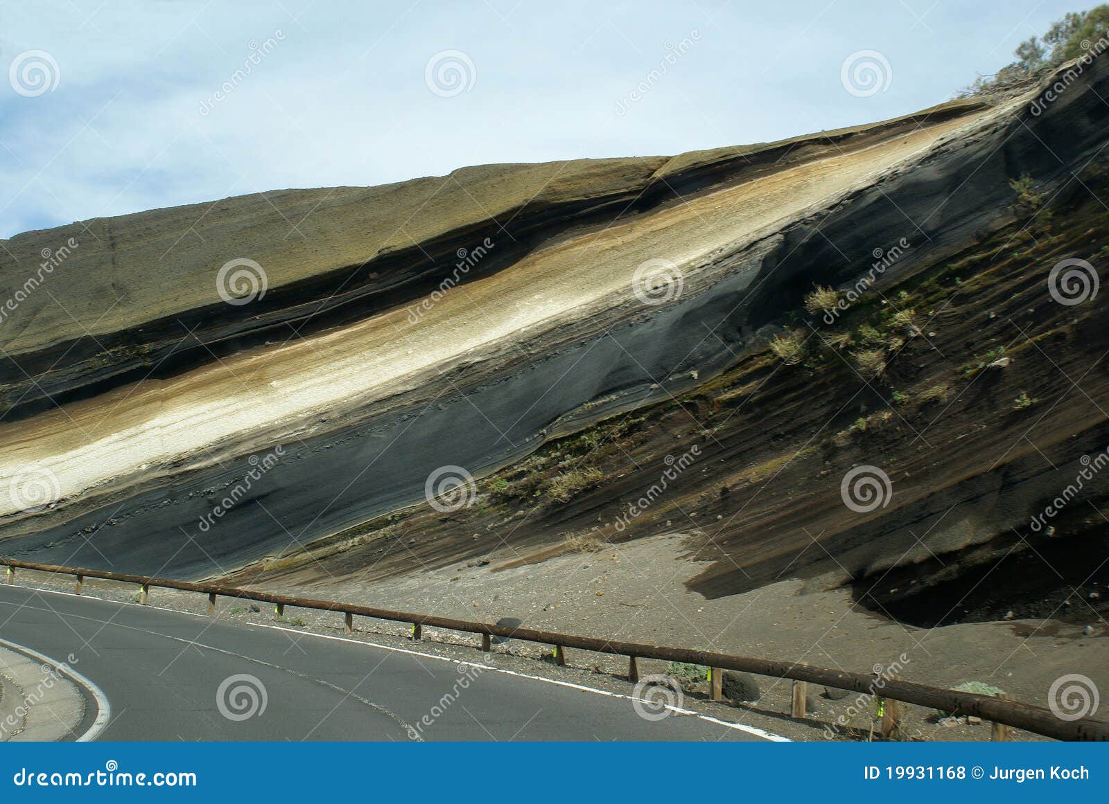 Vulcanic geological layers stock photo. Image of earth - 19931168