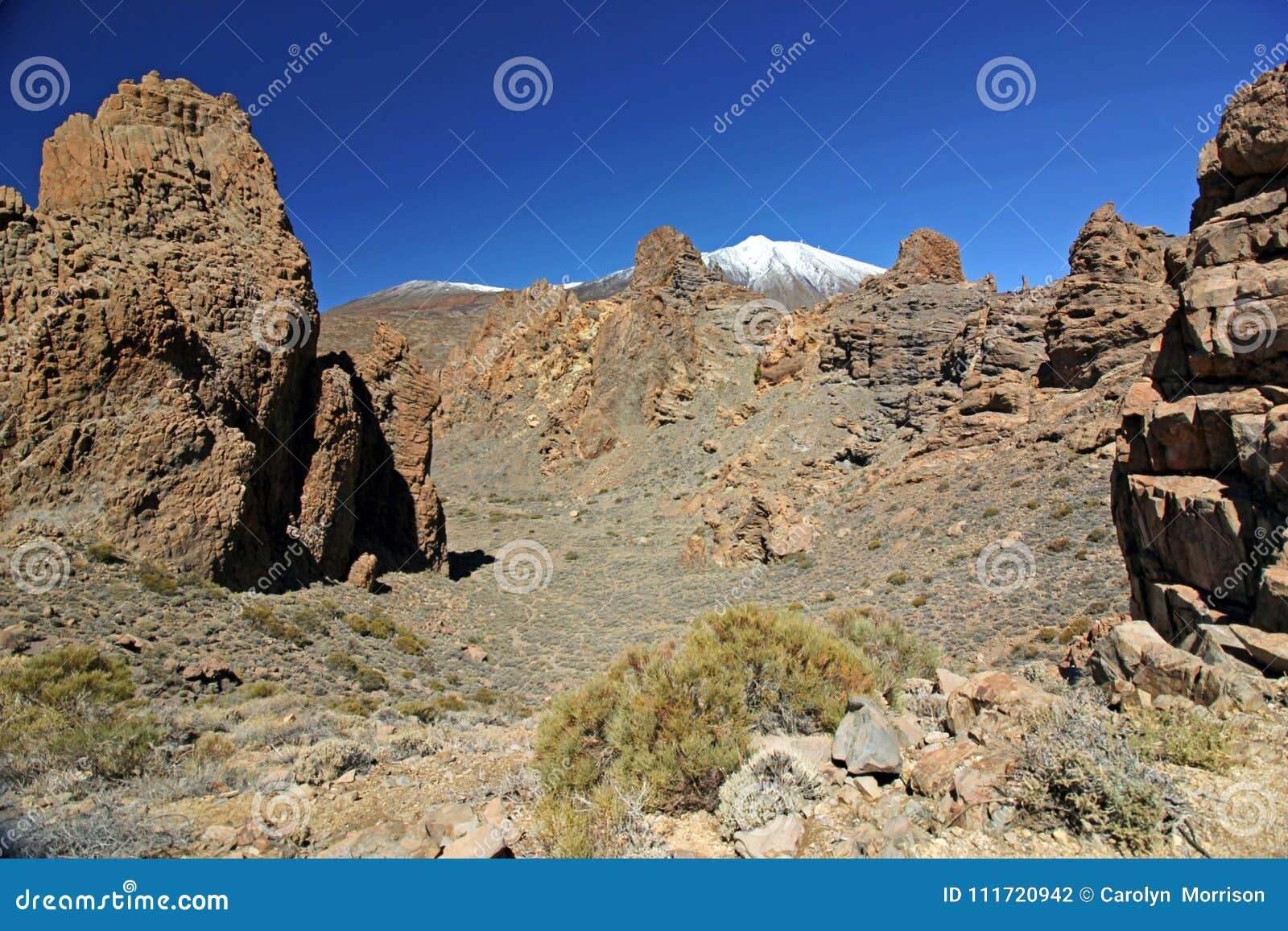 Vulcano Di EL Teide, Tenerife, Isole Canarie Fotografia Stock ...
