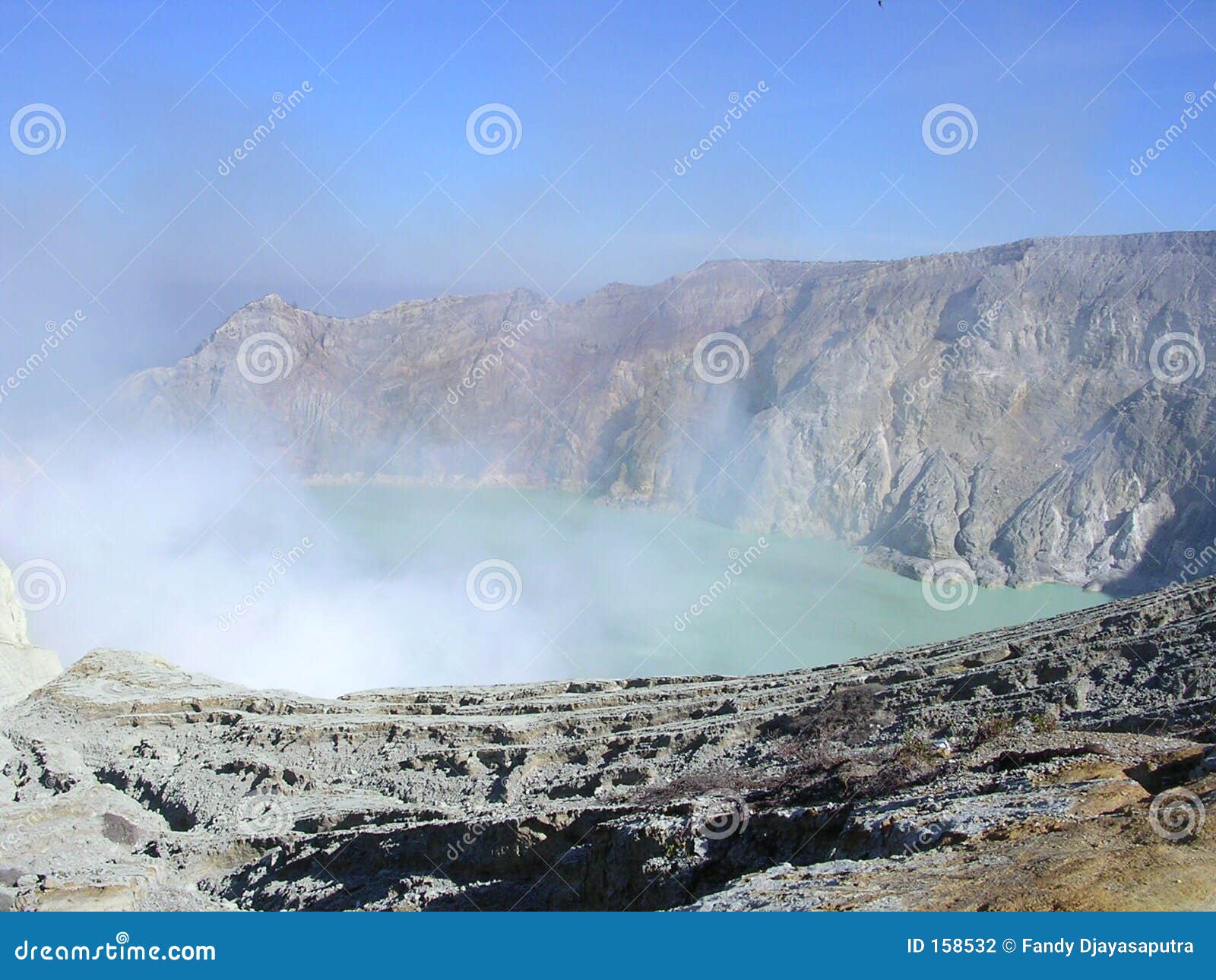 Vulcano di Ijen fotografia stock. Immagine di paesaggi - 158532