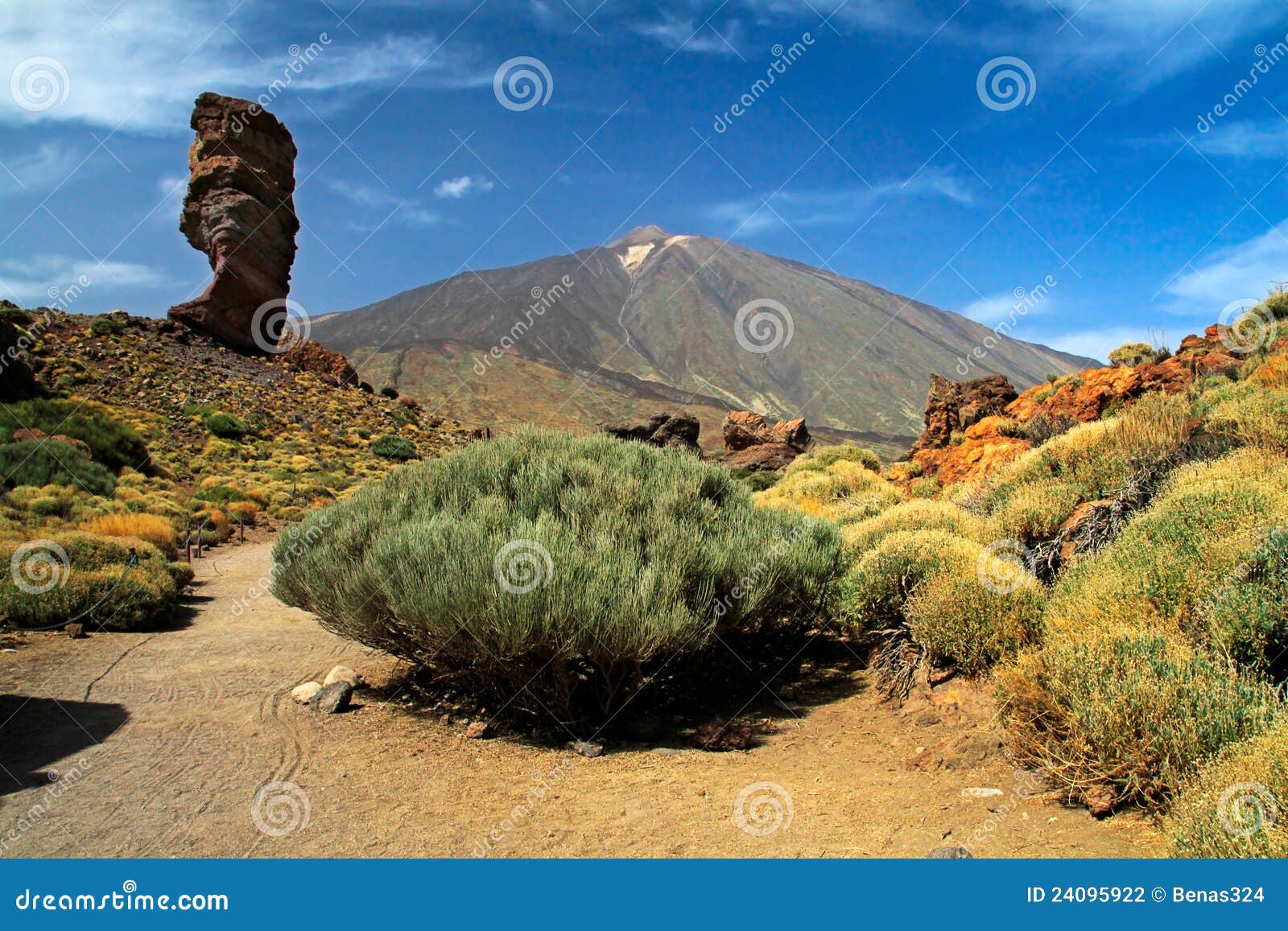 Vulcano Di Teide in Tenerife Fotografia Stock - Immagine di alto, isola ...
