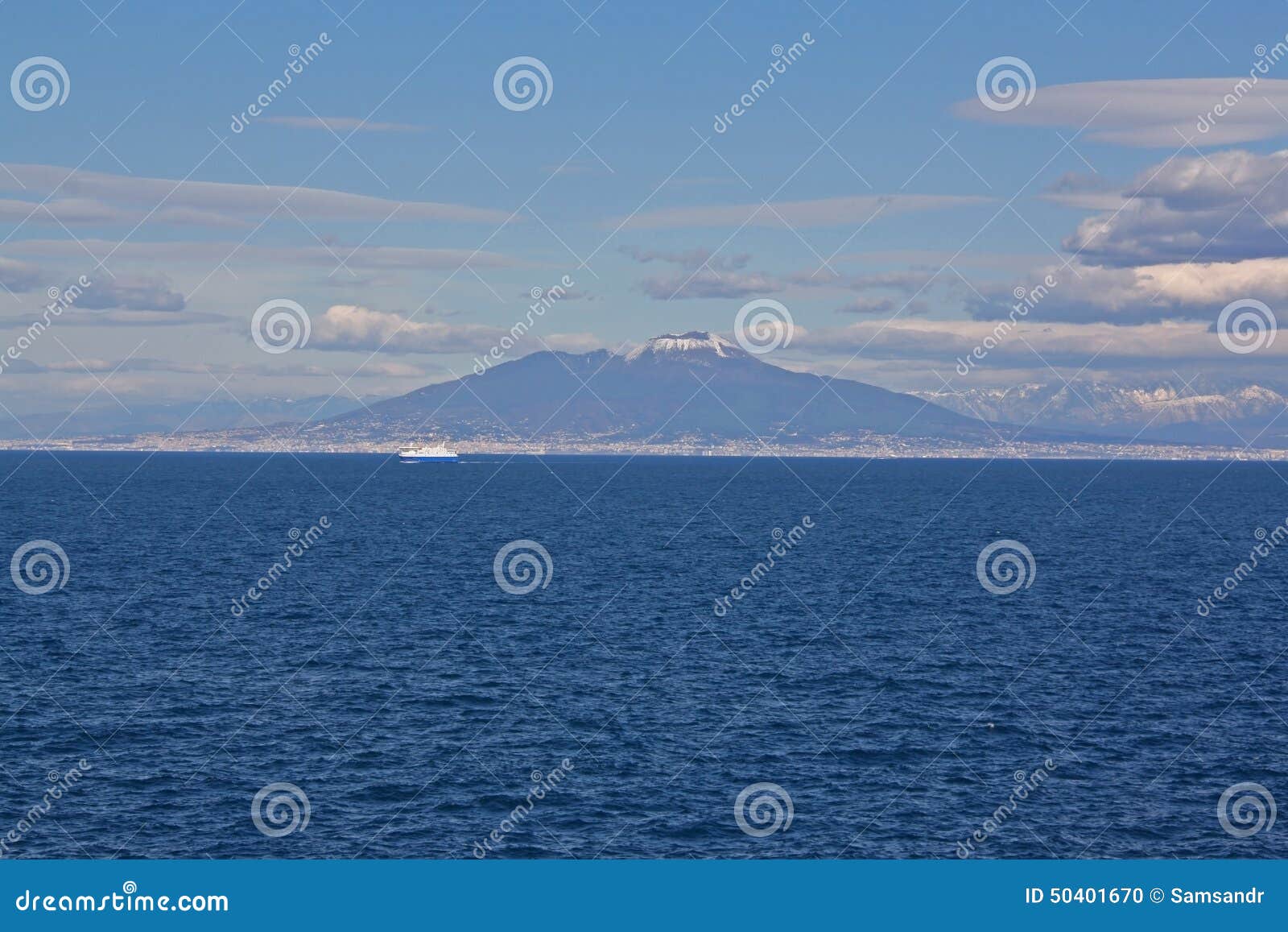 Vulkan Vesuv stockfoto. Bild von reise, vulkan, italien - 50401670