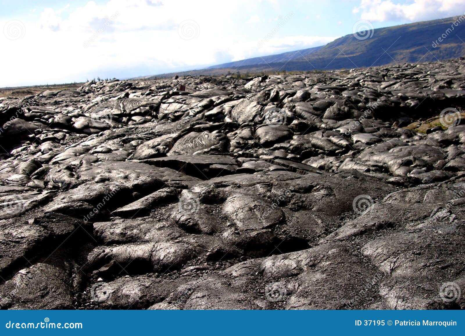 Vulkanisch Landschap stock afbeelding. Image of verandering - 37195
