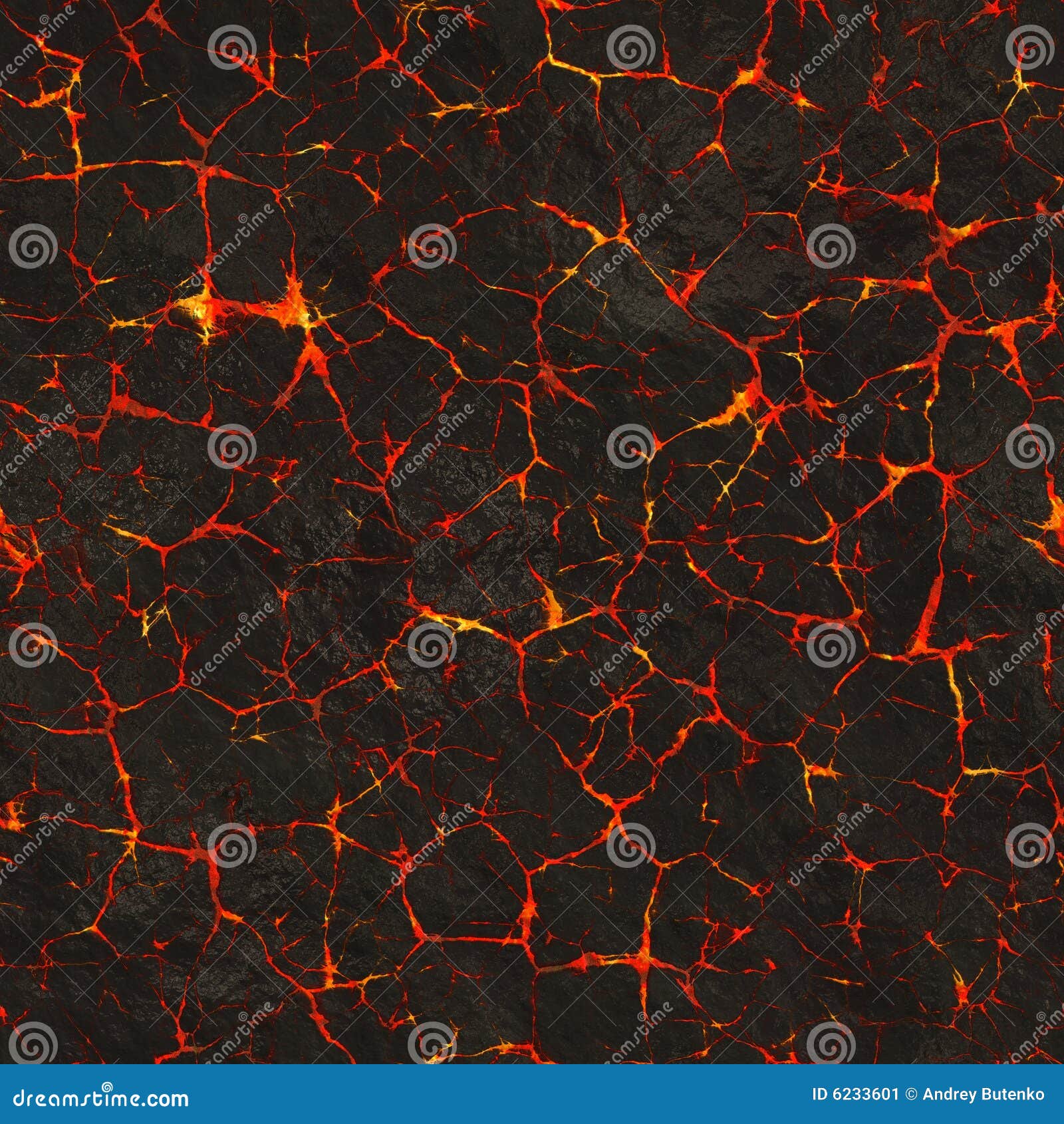 Vulkanische lava stock afbeelding. Image of naadloos, hitte - 6233601