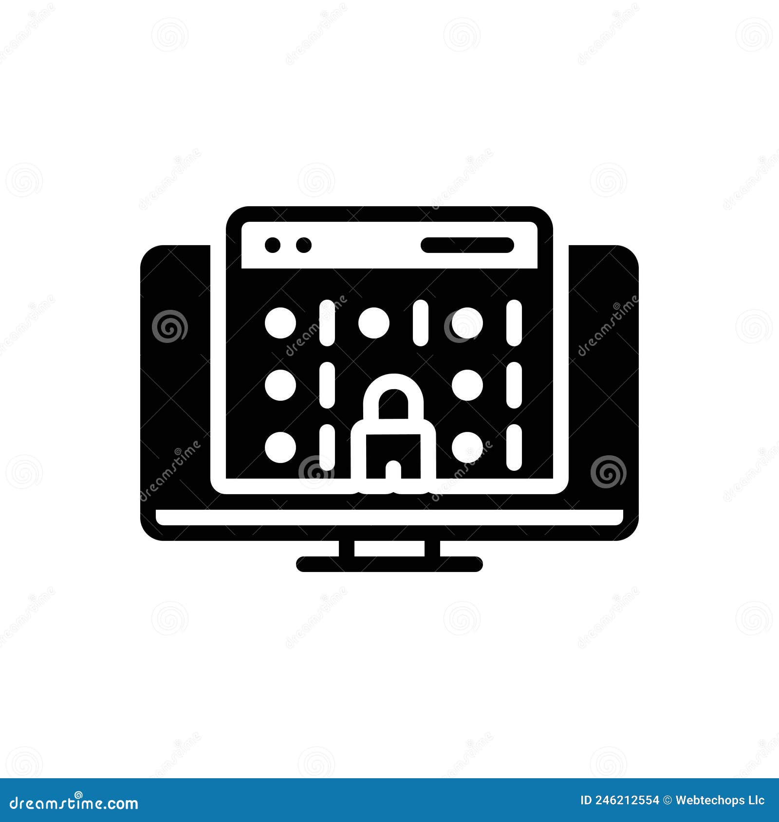 Black Solid Icon For Vulnerability, Permeability And Binary Vector ... Black Solid Icon For Vulnerability, Permeability And Binary Vector ...