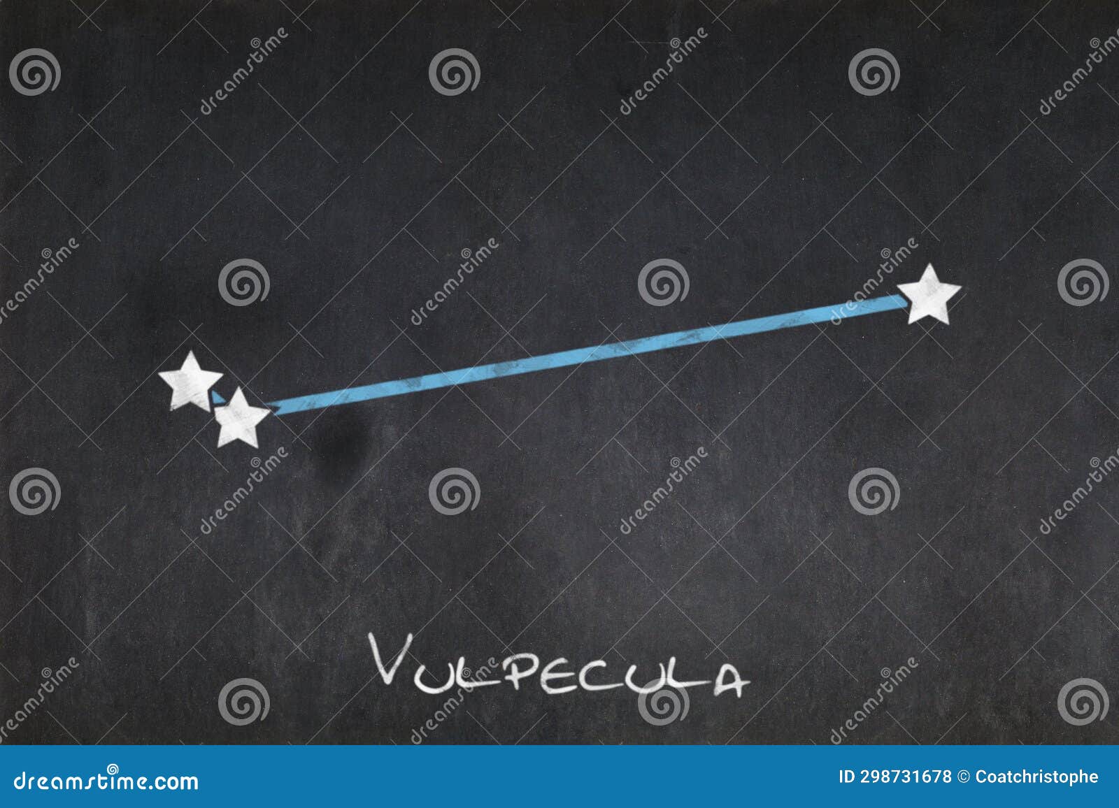 Vulpecula constellation stock photo. Image of people - 298731678