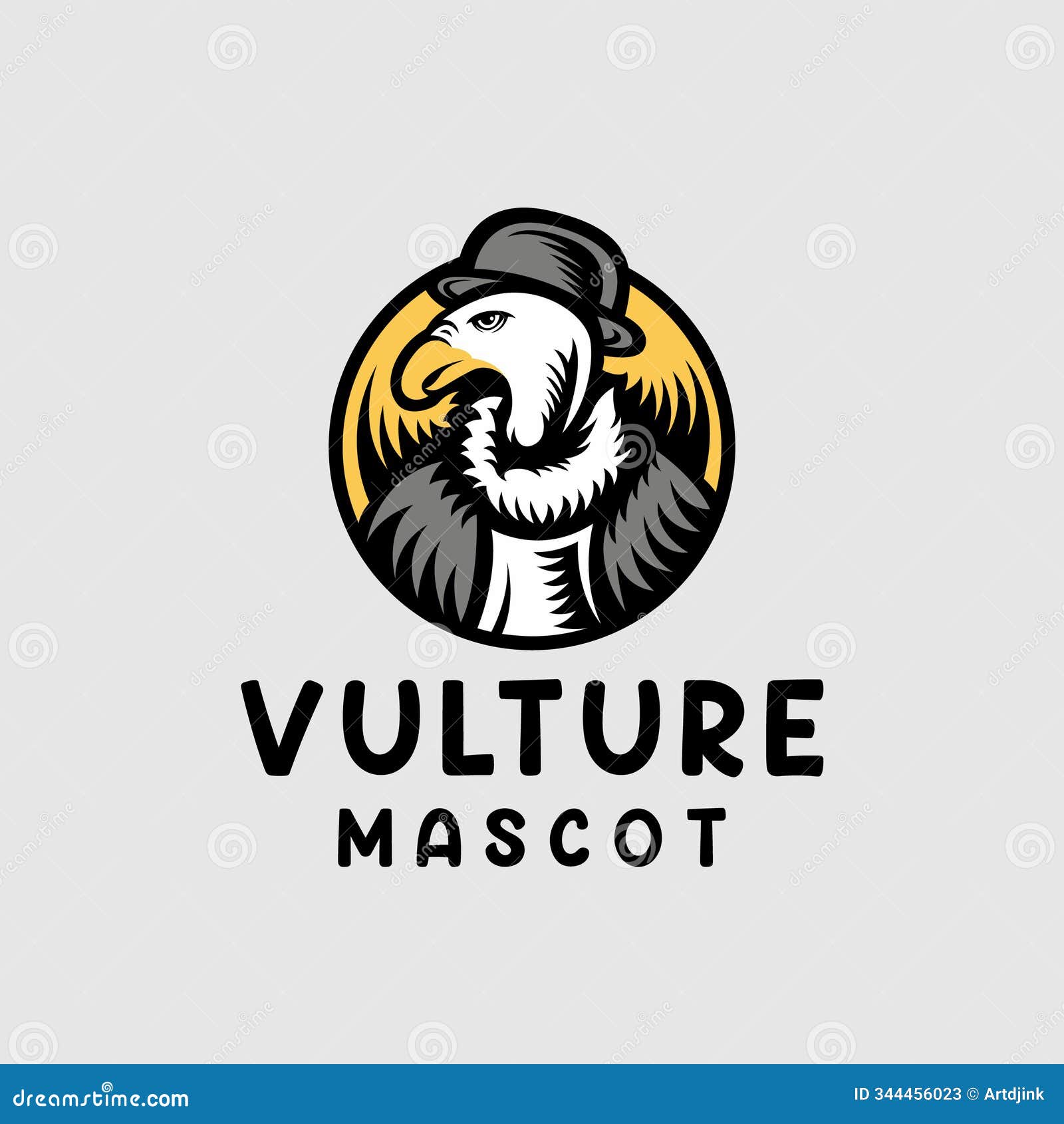 Vulture Bird Cartoon Colored Clipart Illustration | CartoonDealer.com ...