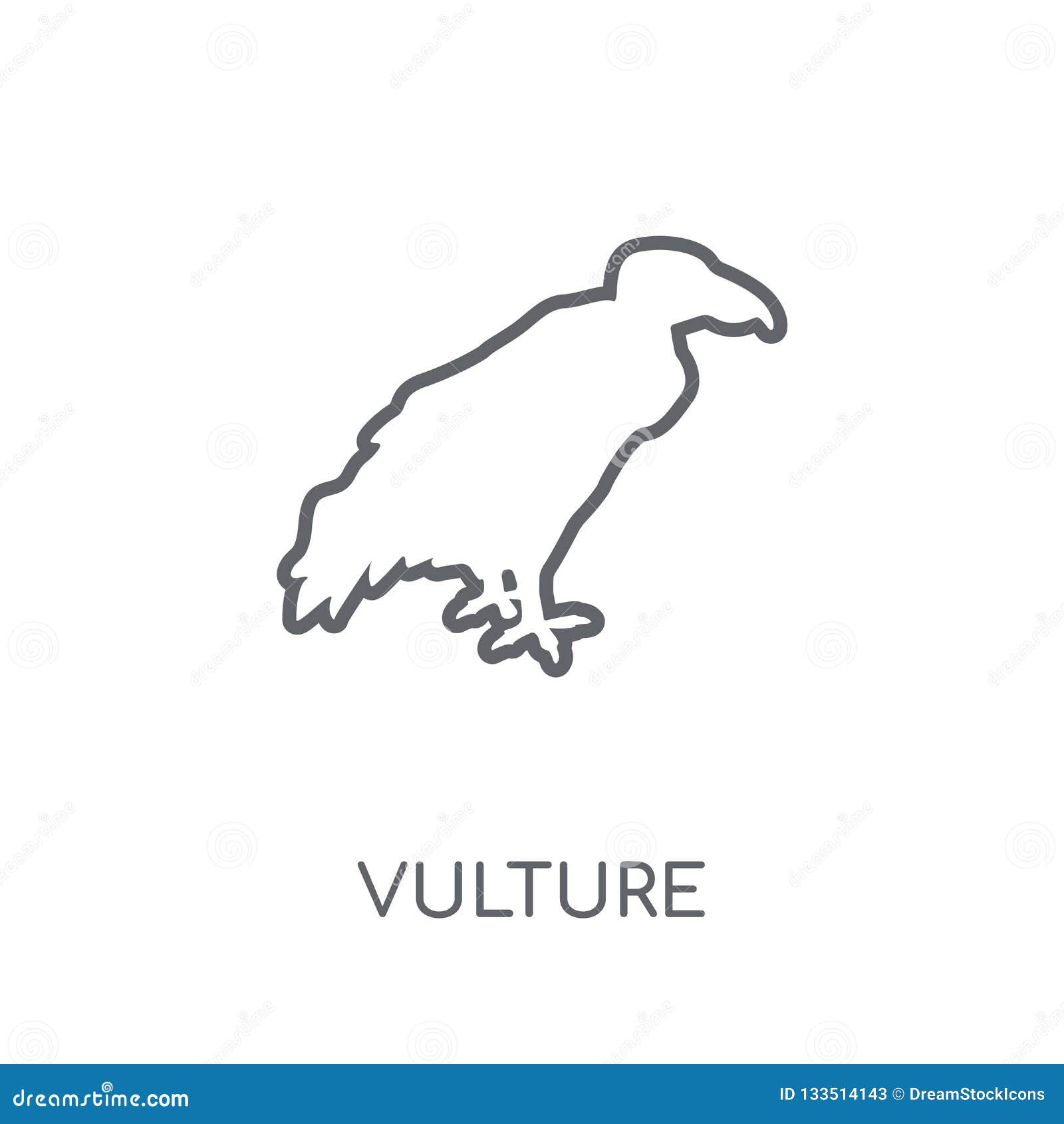 Vultures Logo Vector Illustration | CartoonDealer.com #16150794