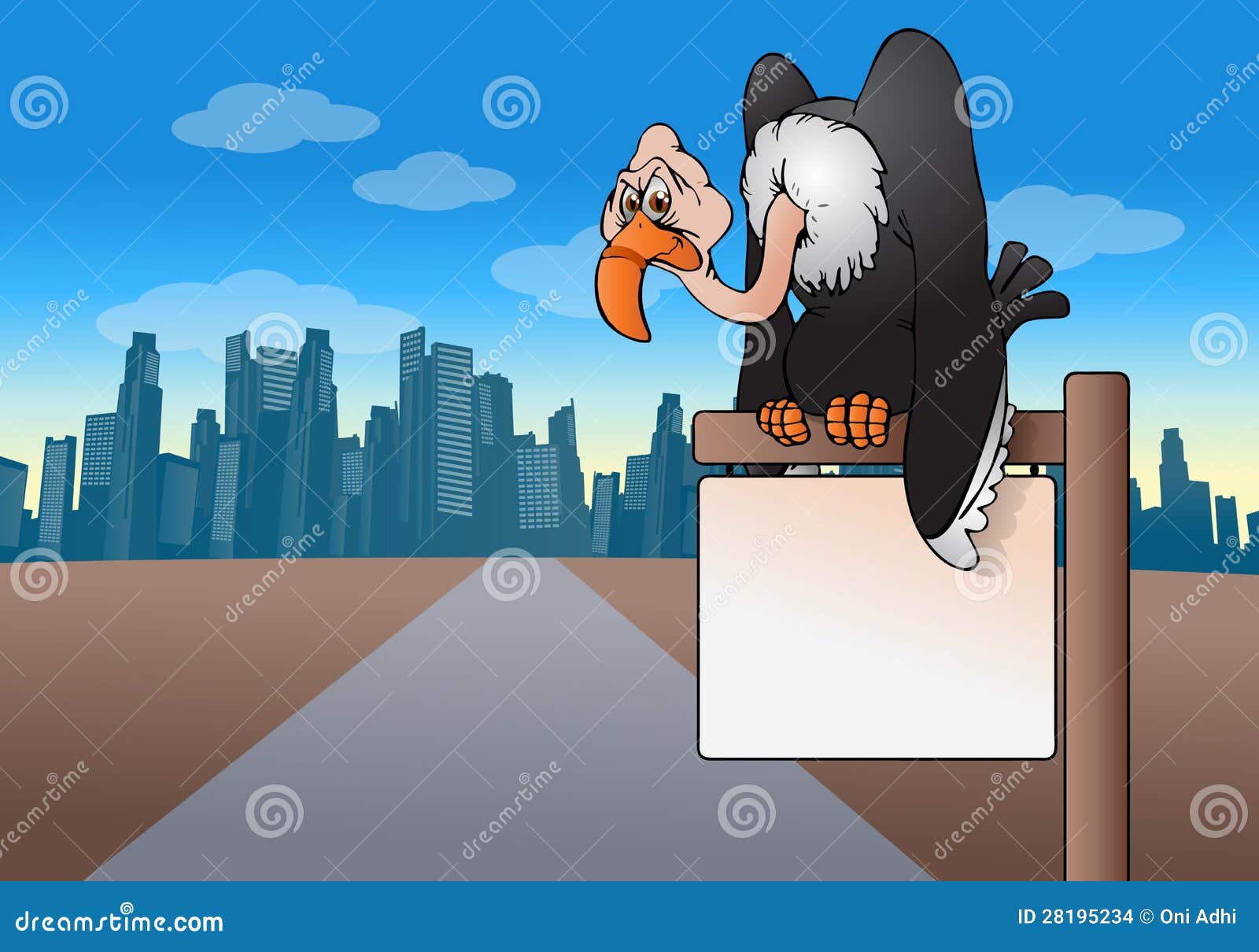 Vulture Sign Stock Photography | CartoonDealer.com #2190302