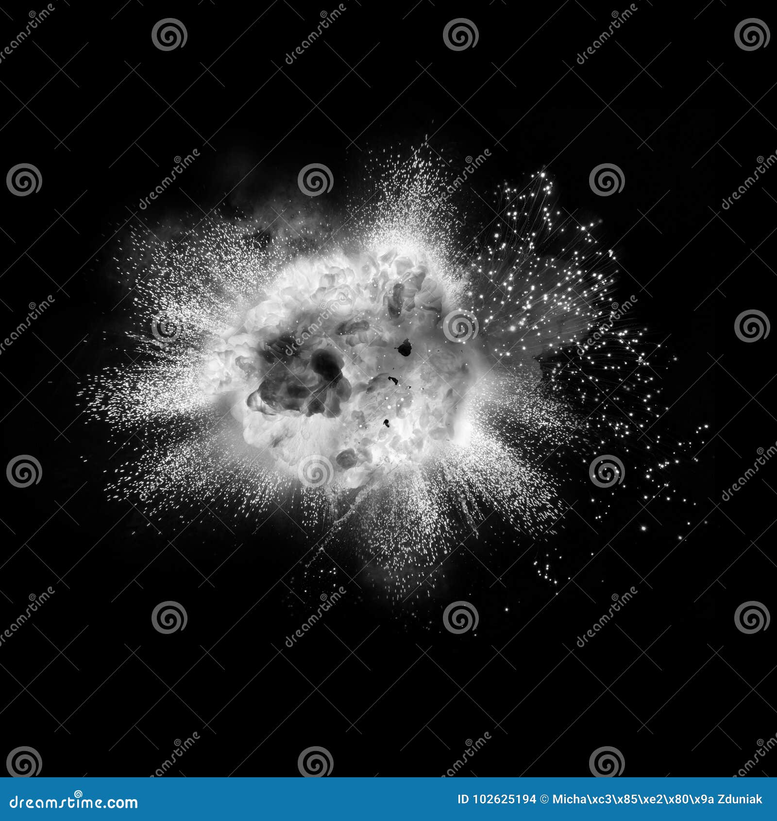 Vuurbol: Explosie, Ontploffing Stock Foto - Image of ontploffing ...