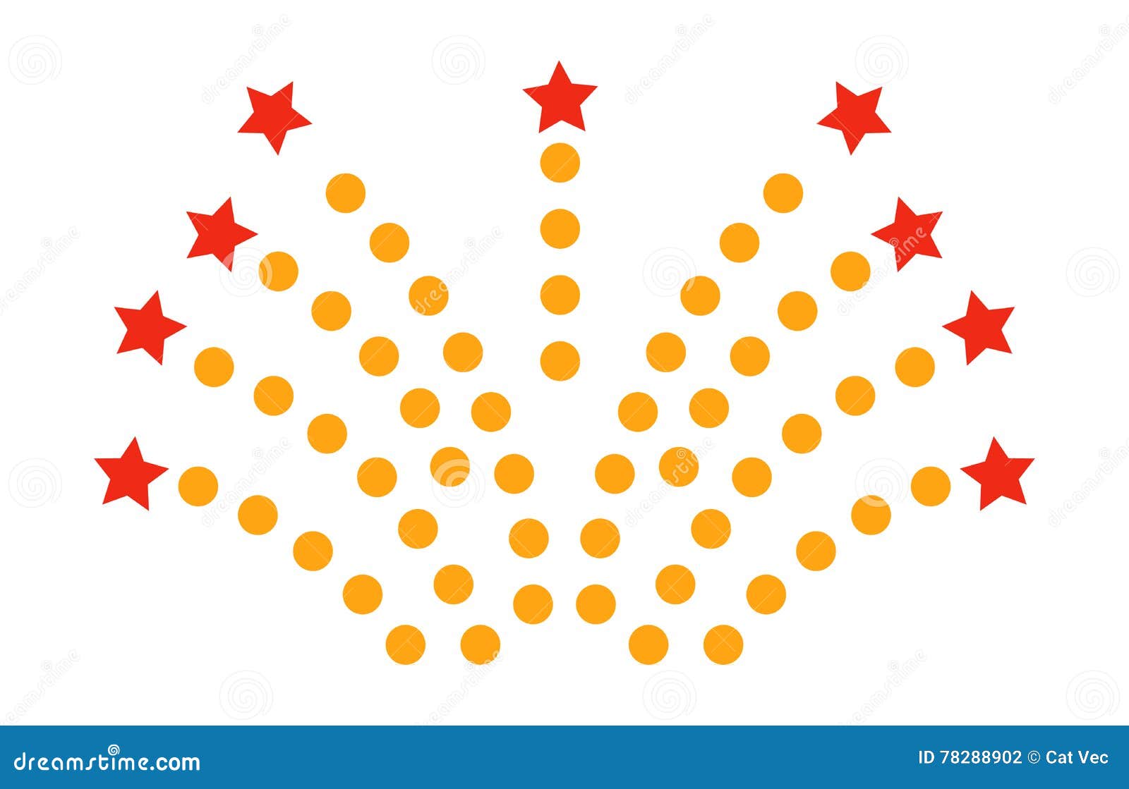 Vuurwerk Vectorpictogram vector illustratie. Illustration of explosie ...