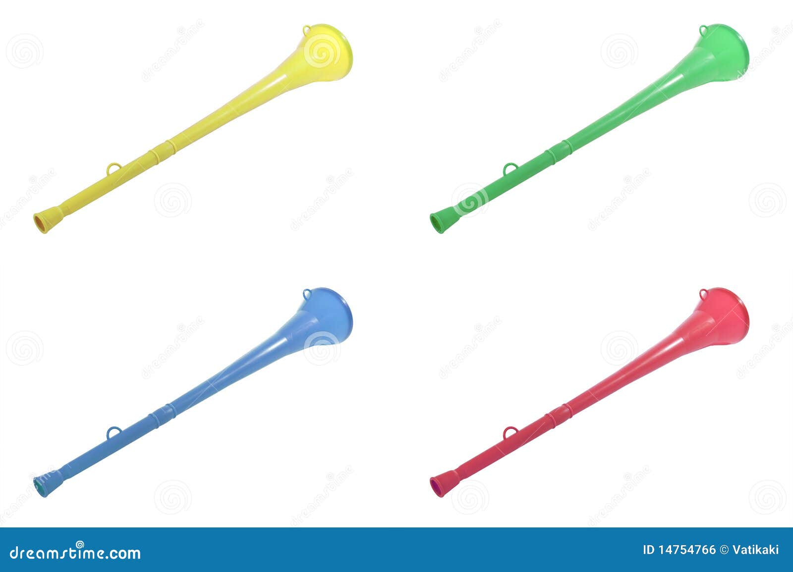 Vuvuzela selection stock photo. Image of musical, life - 14754766